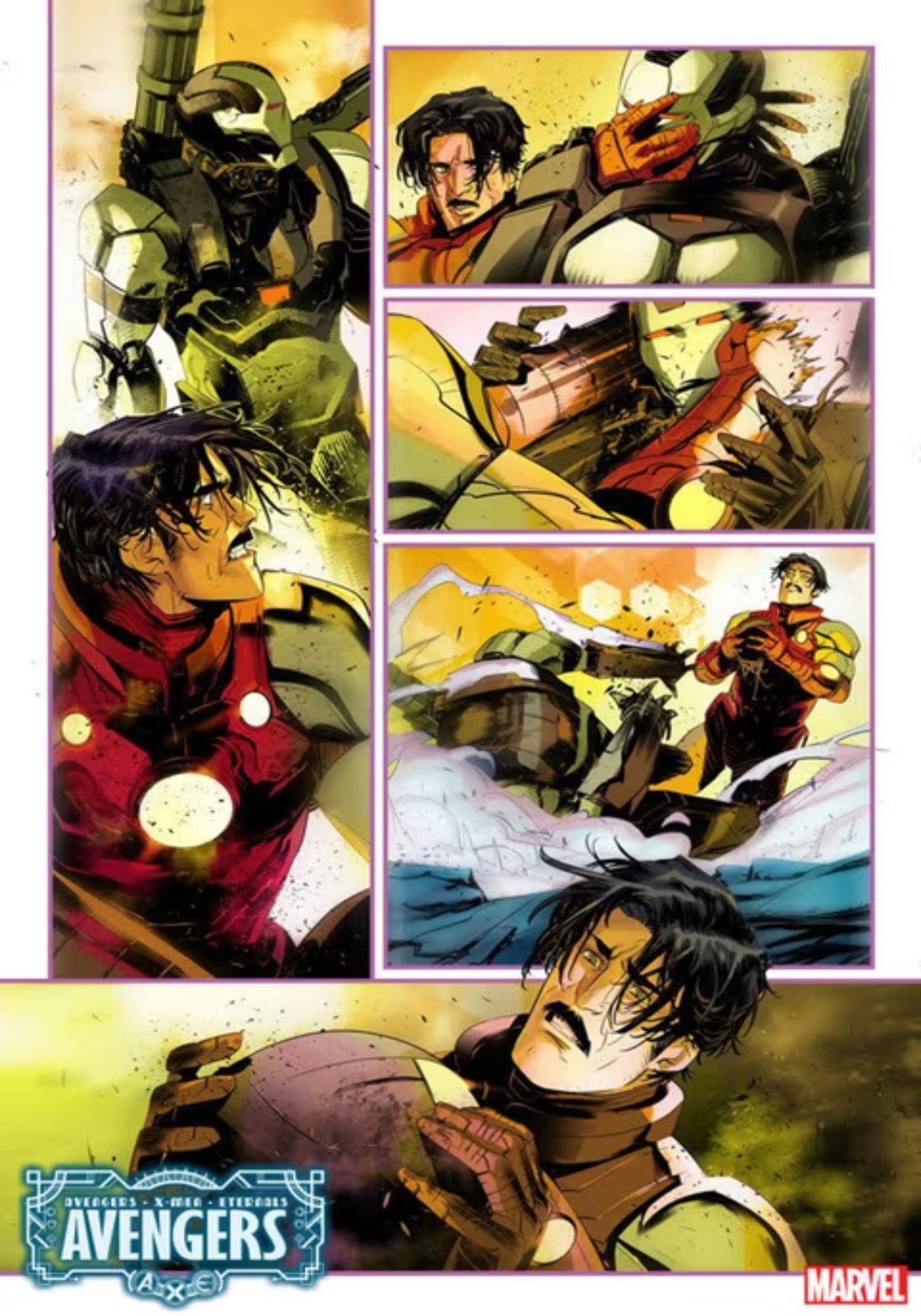 Tony Stark Takes on Every Iron Man Suit In His Ultimate Reckoning