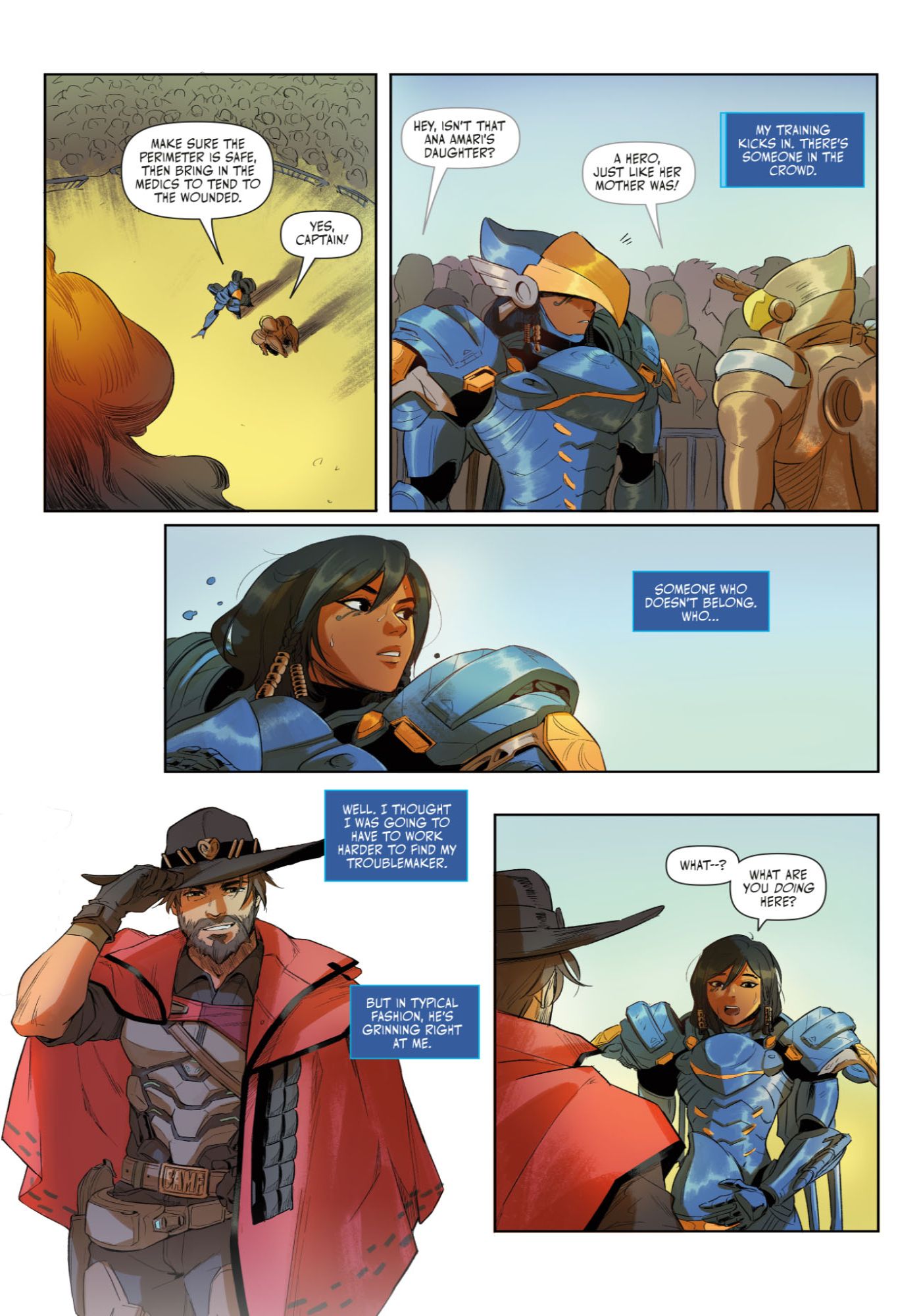 Preview of Overwatch: New Blood #2 (EXCLUSIVE)
