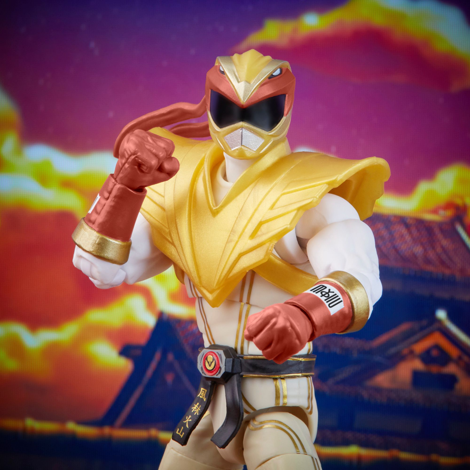 Power Rangers x Street Fighter RYU Crimson Hawk Figure Revealed [EXCLUSIVE]