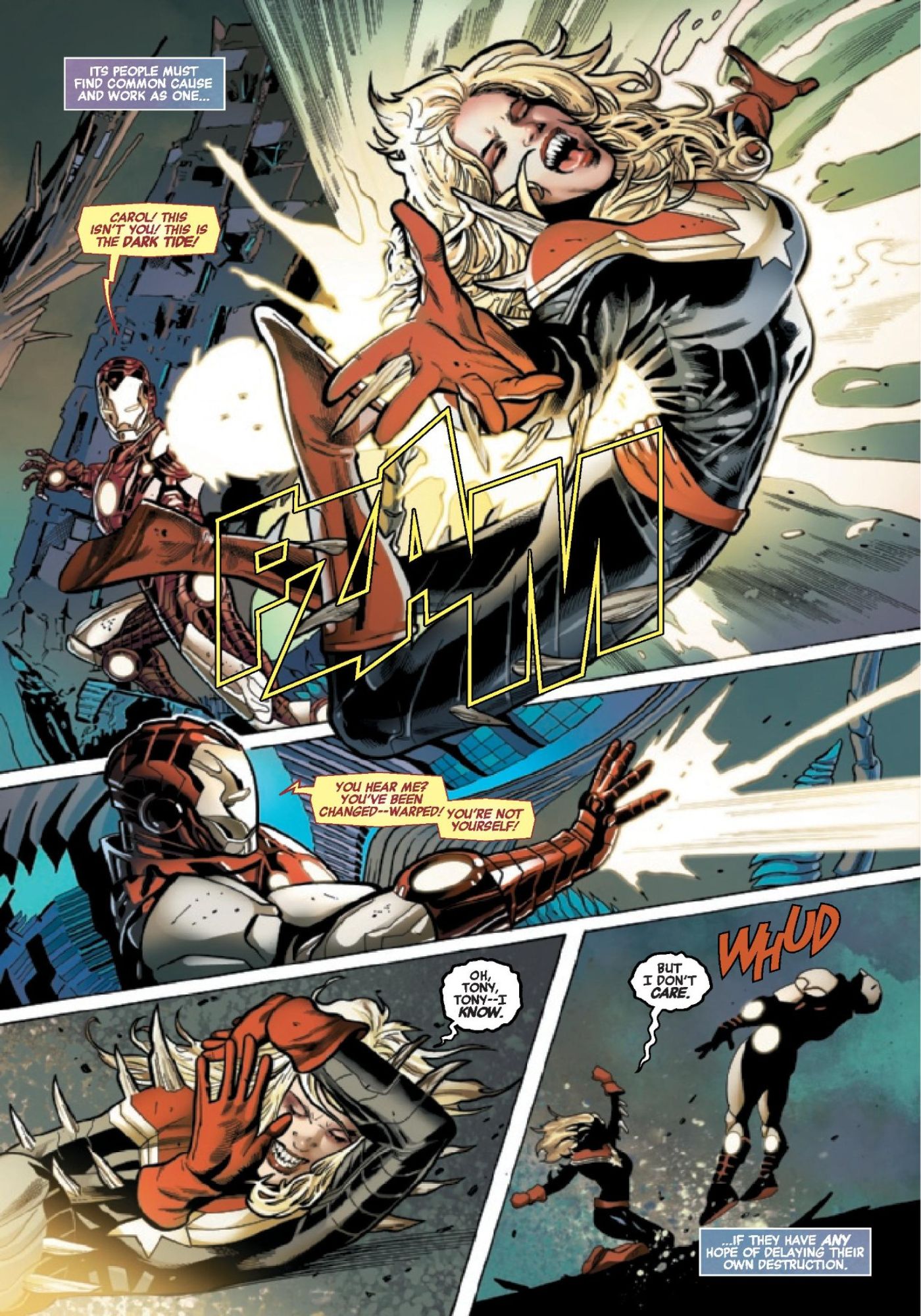 Evil Captain Marvel Just Made Thor And The Avengers Look Like A Joke