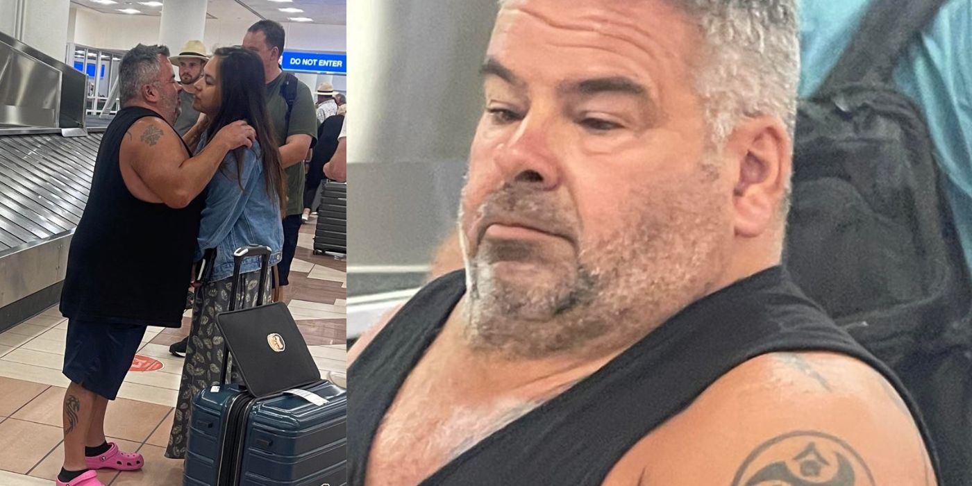 90 Day Fiancé: Big Ed & Liz Spotted By Fan Getting Cuddly At Airport