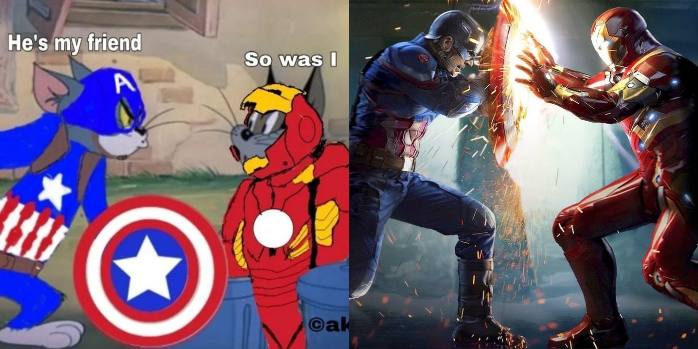 Memes Team Capitan America