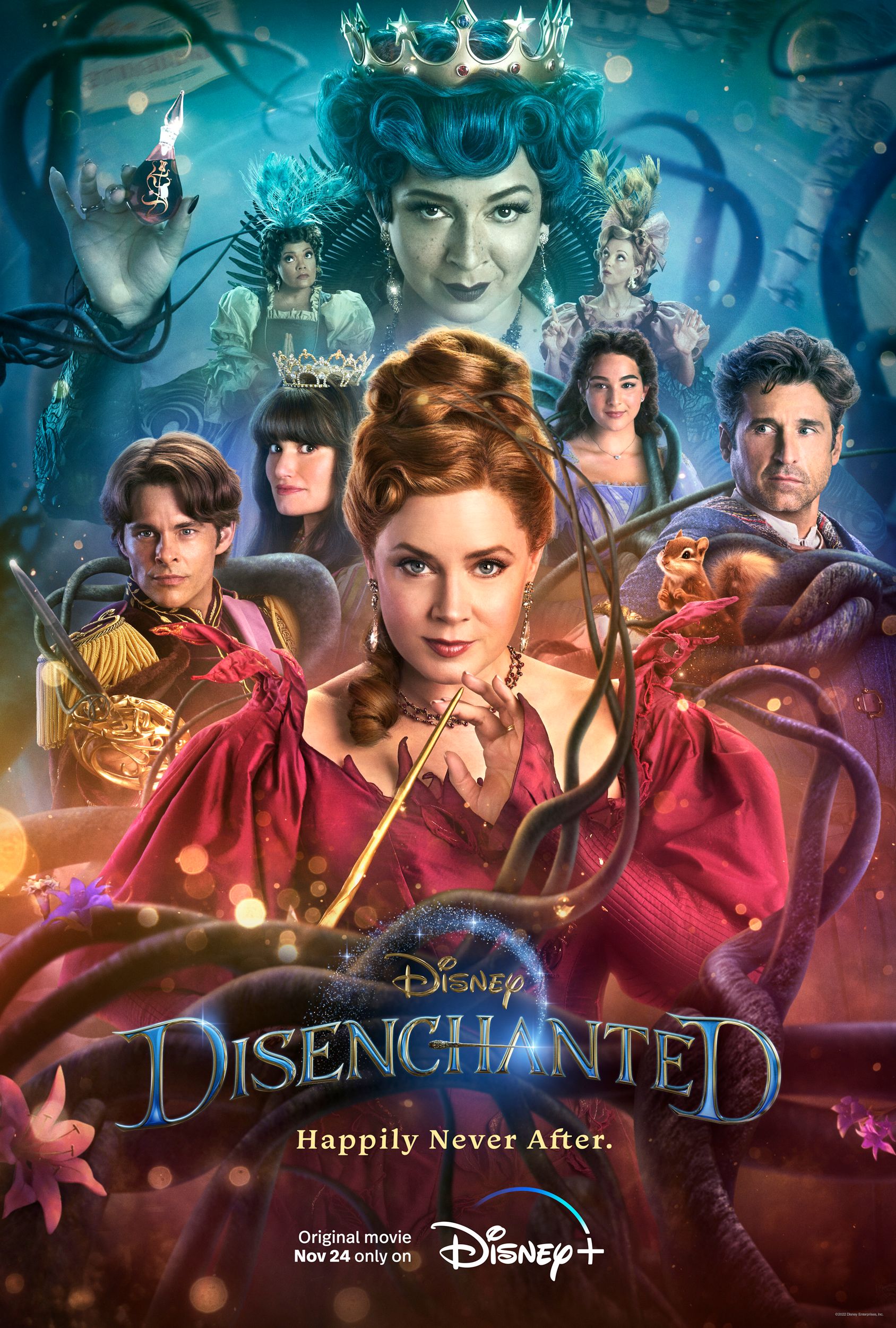 Amy Adams Becomes Wicked Stepmother In Disenchanted Trailer