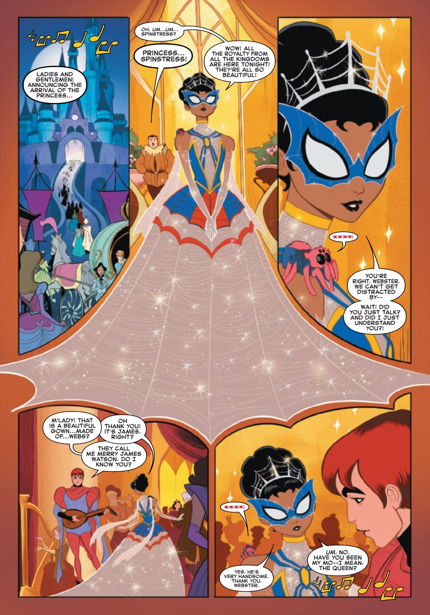 The Spider-Verse's Newest Hero is a Disney Princess Spider-Woman