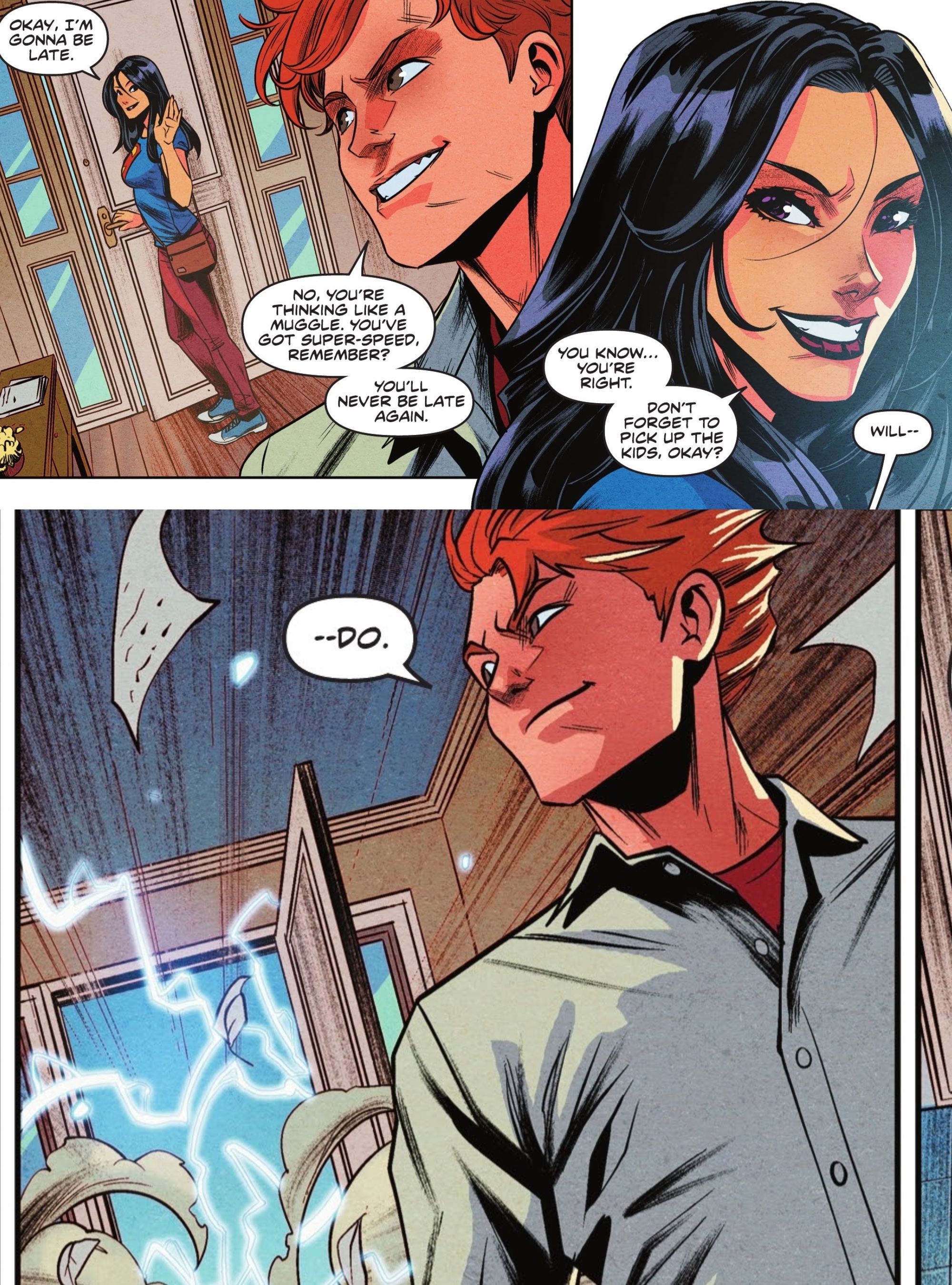 Manga Flash's Wife Confirms The Secret Benefit Of DC's Superspeed 🍀 mangareader.lol 🔶 Flash's ...