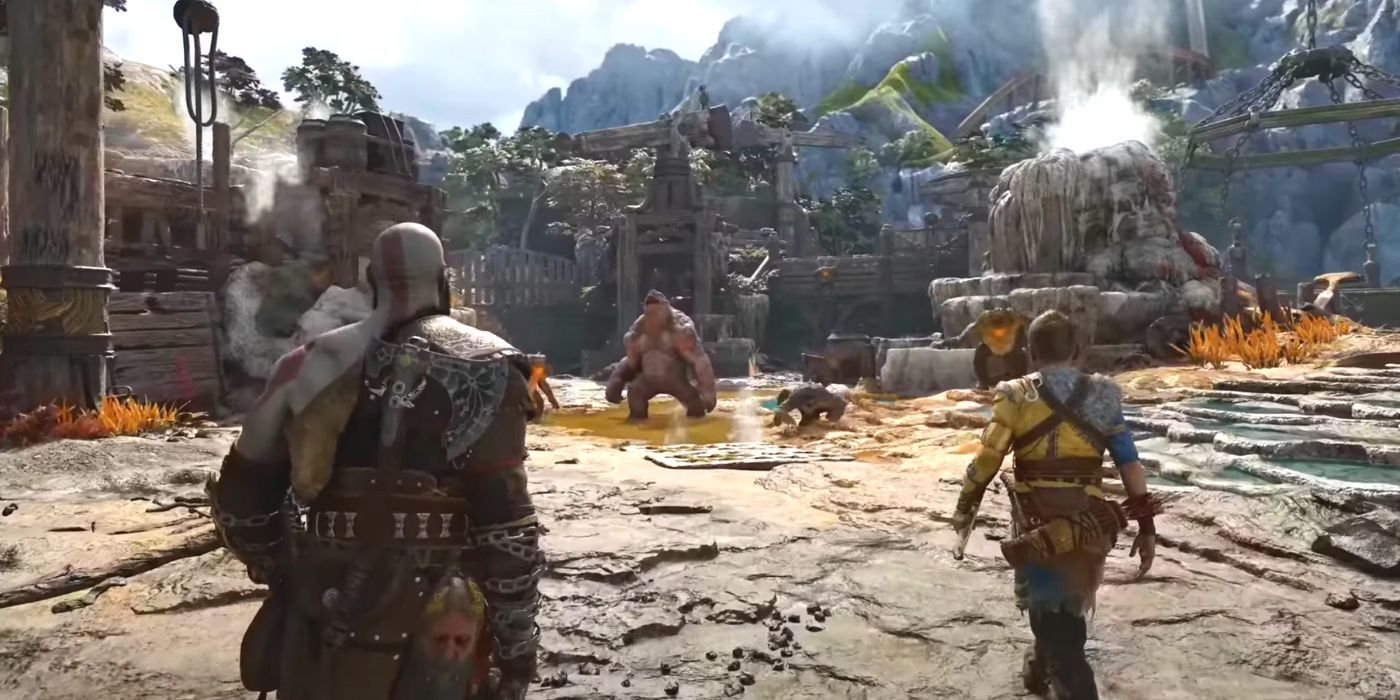 GoW Ragnarök: All Hidden Lore, Enemy, & Story Details Teased In New Art