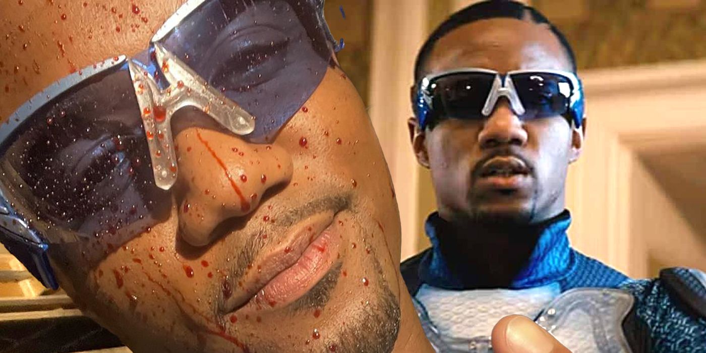 A-Train Is Covered In Blood In The Boys Season 4 BTS Photo