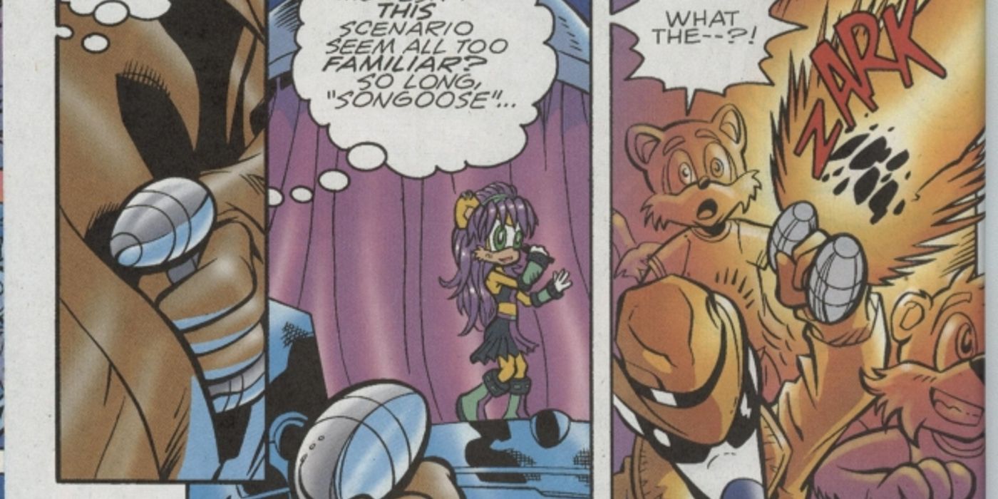 Sonic's Goofiest Cartoon Inspired An Incredibly Dark Comic Story
