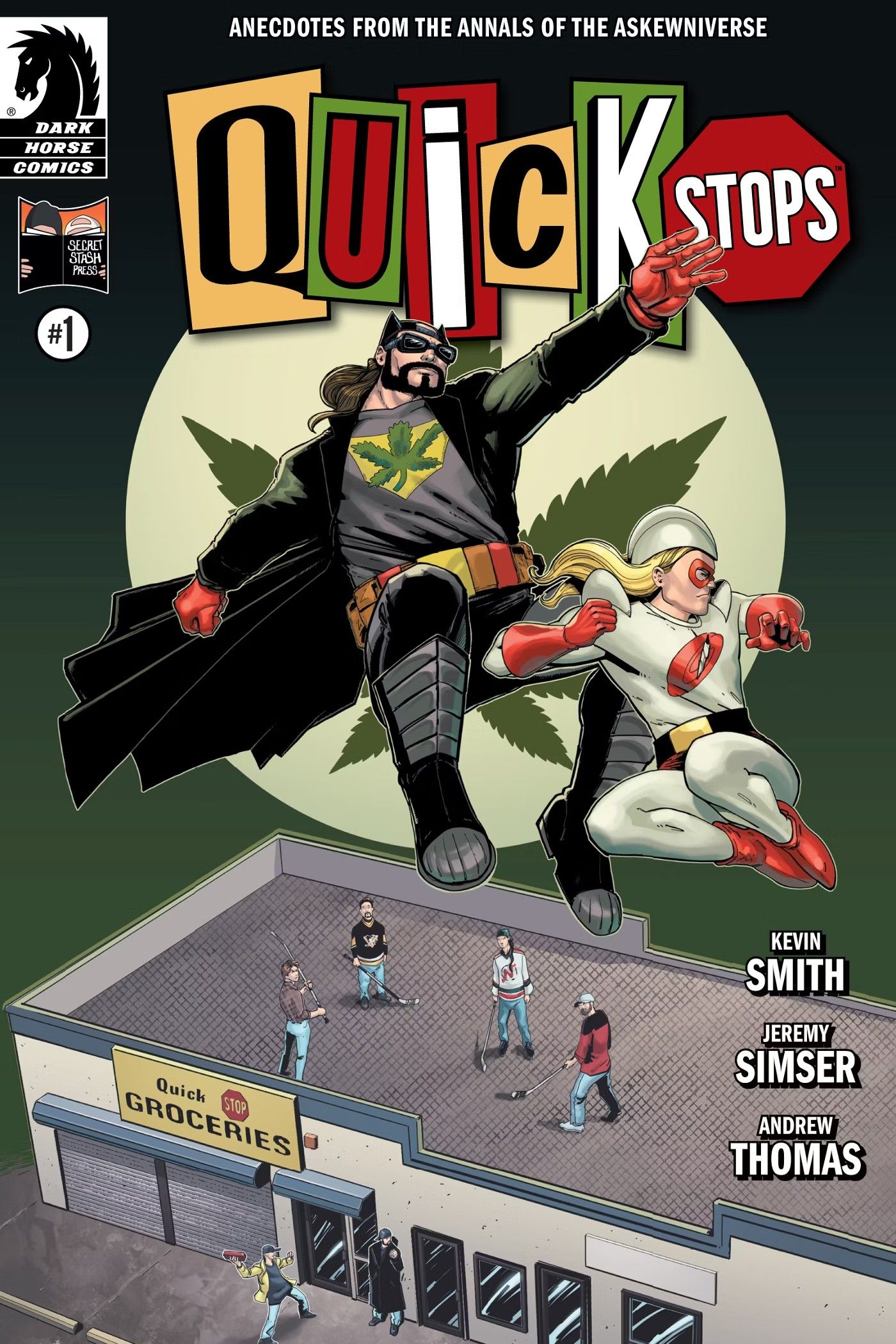 Kevin Smith Parodies Iconic Marvel & DC Covers in New Askewniverse Art
