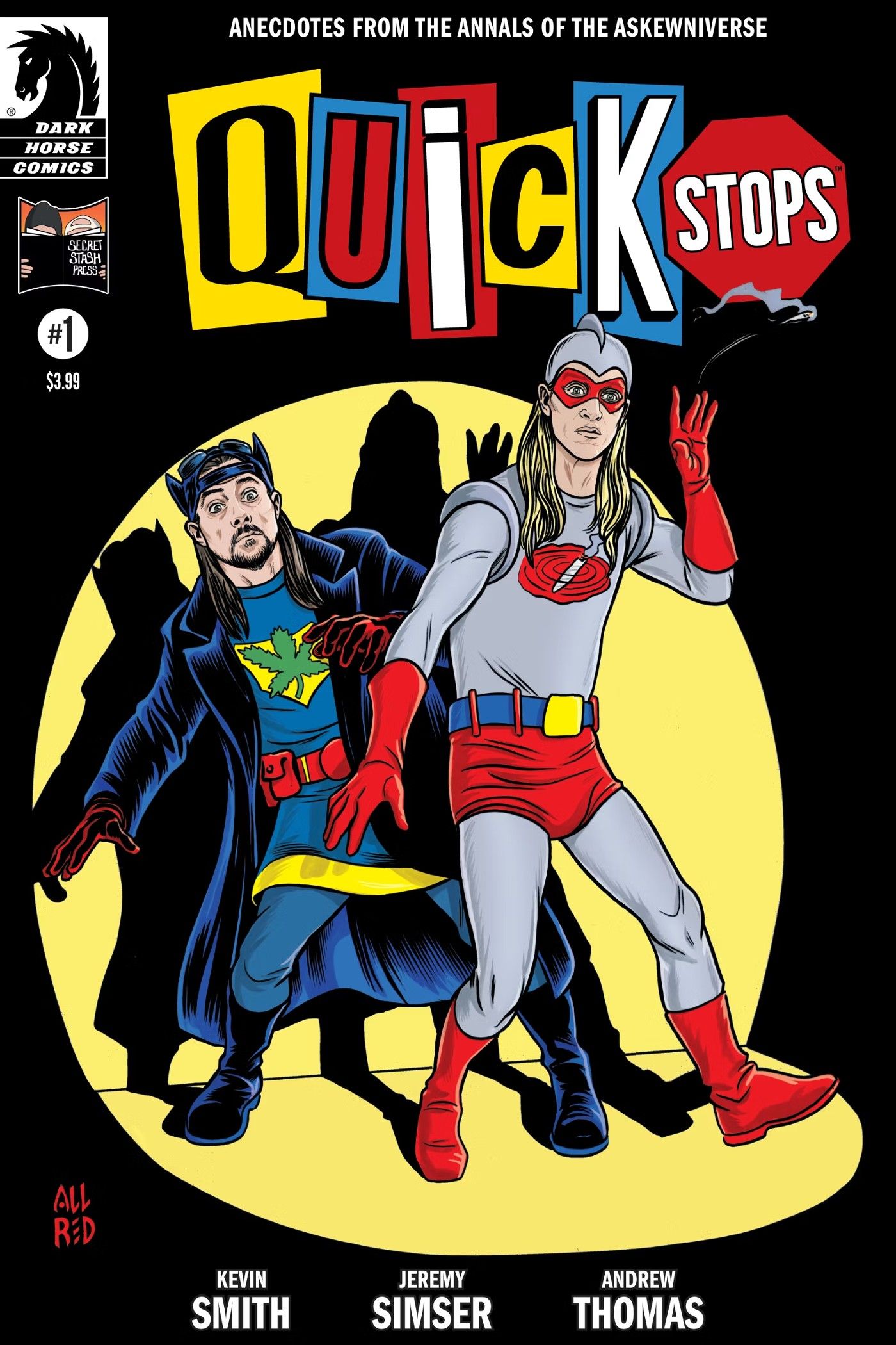 Kevin Smith Parodies Iconic Marvel & DC Covers in New Askewniverse Art