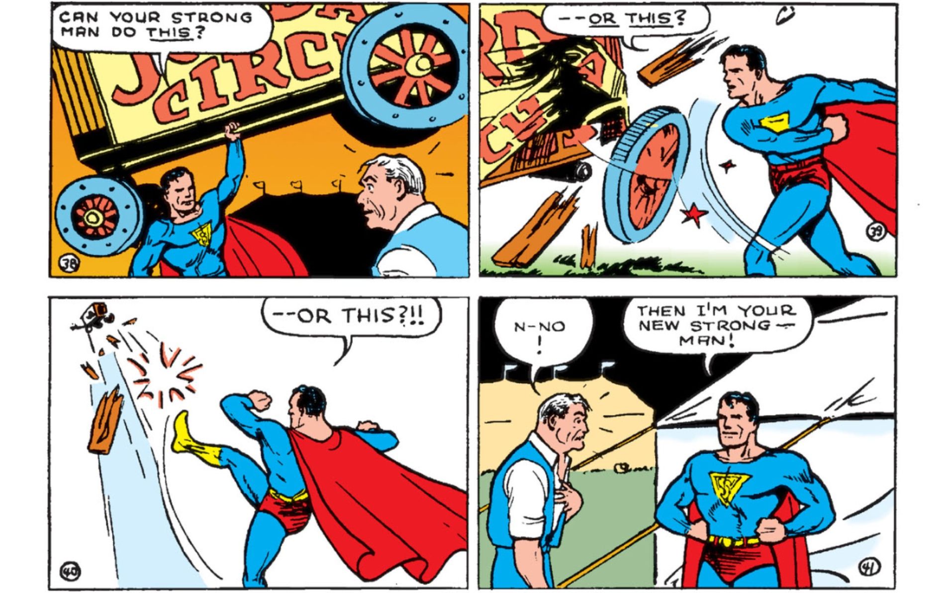 One Early Superman Comic Eerily Predicted Robin's Iconic Origin