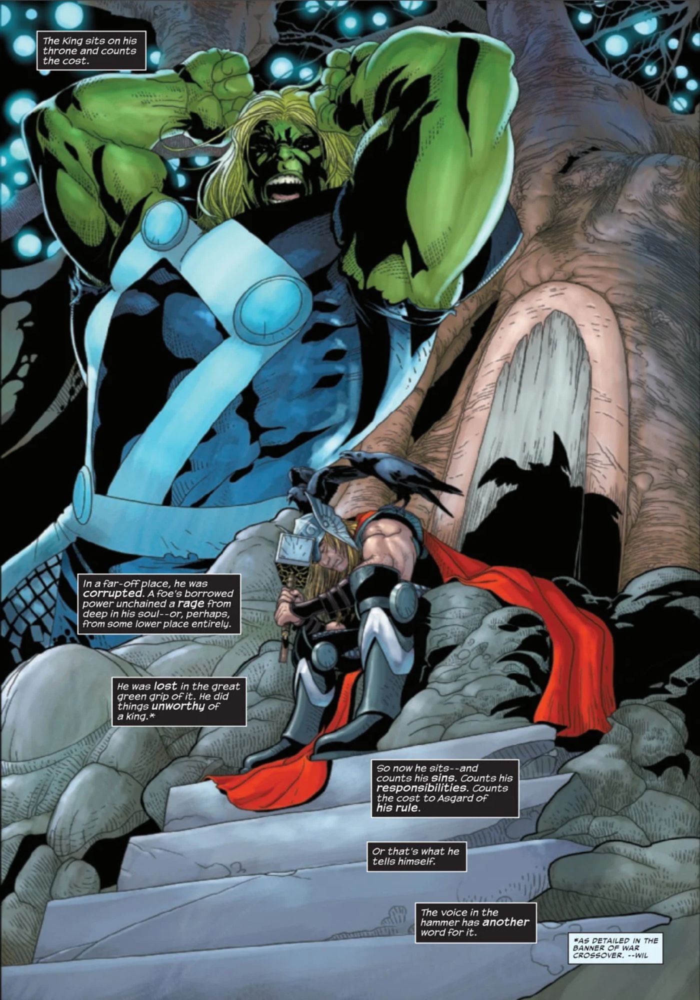 Thor's Hulk Powers Have Made Him Unworthy (& Even He Admits It)