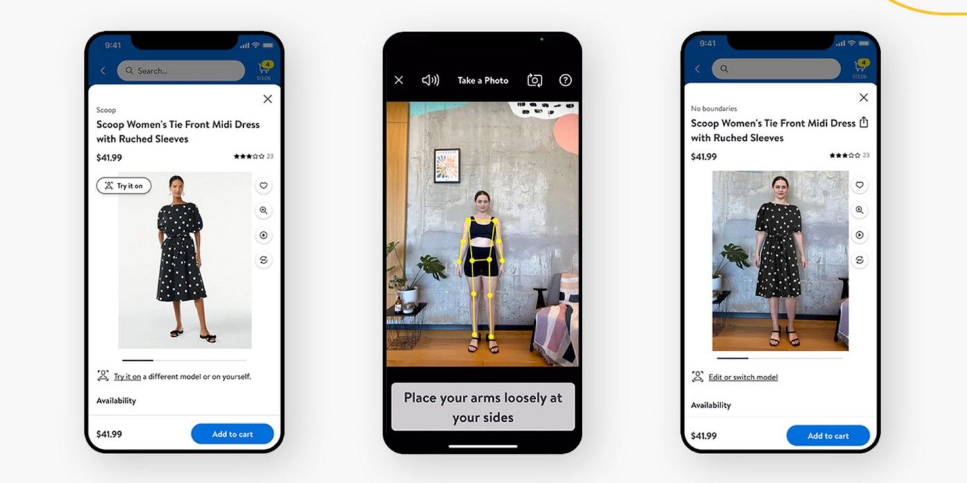 The Walmart App Now Lets You Virtually Try On Clothes Using AR