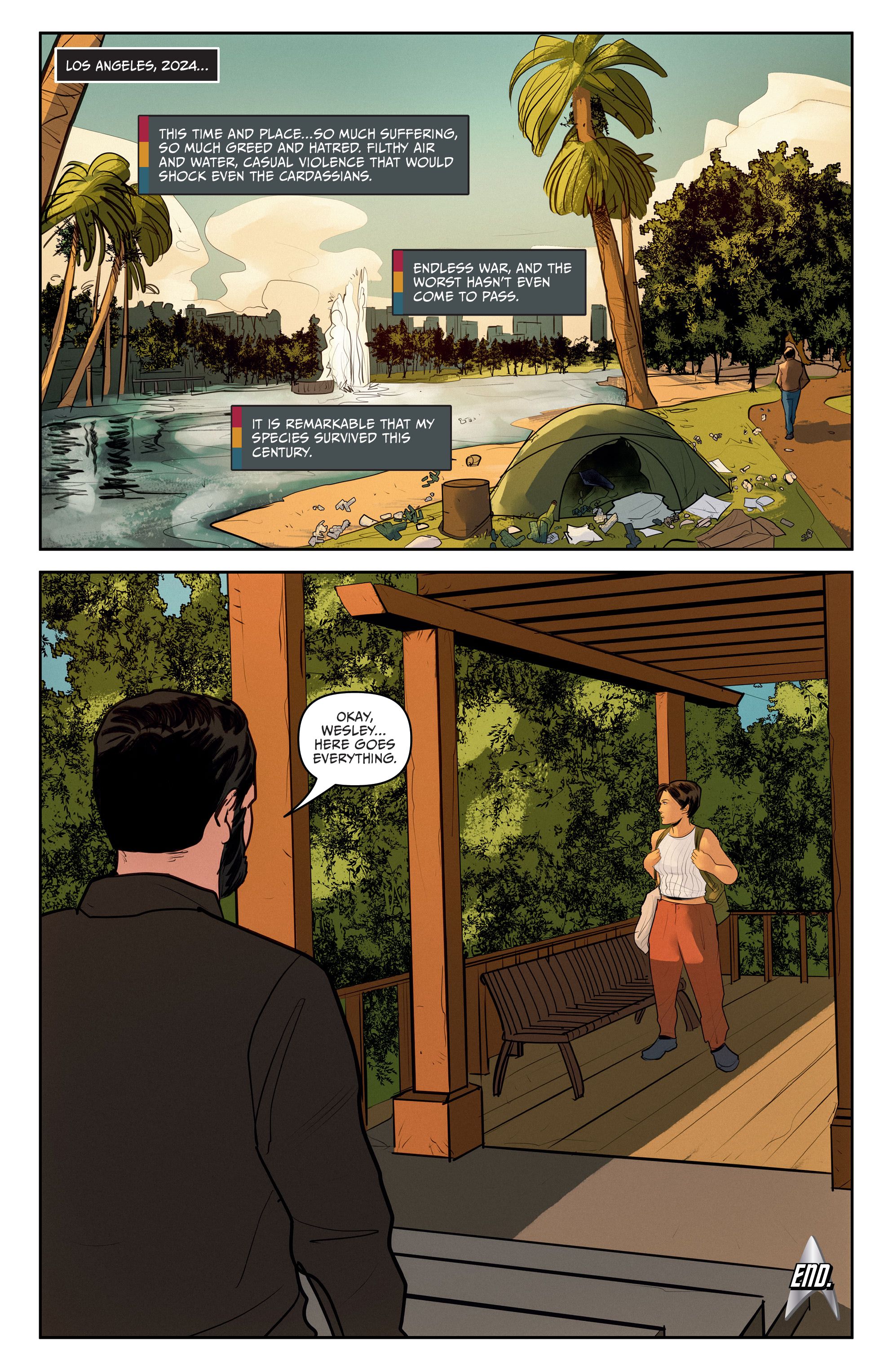 Will Wheaton's Star Trek Comic Explains Wesley Crusher’s Picard Appearance