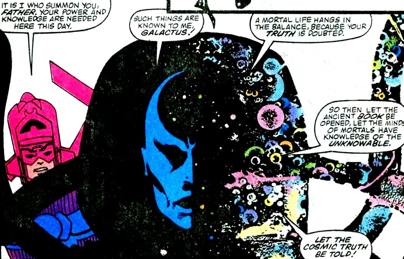 Galactus vs Eternity: Who's More Powerful in Marvel's Cosmic Lore