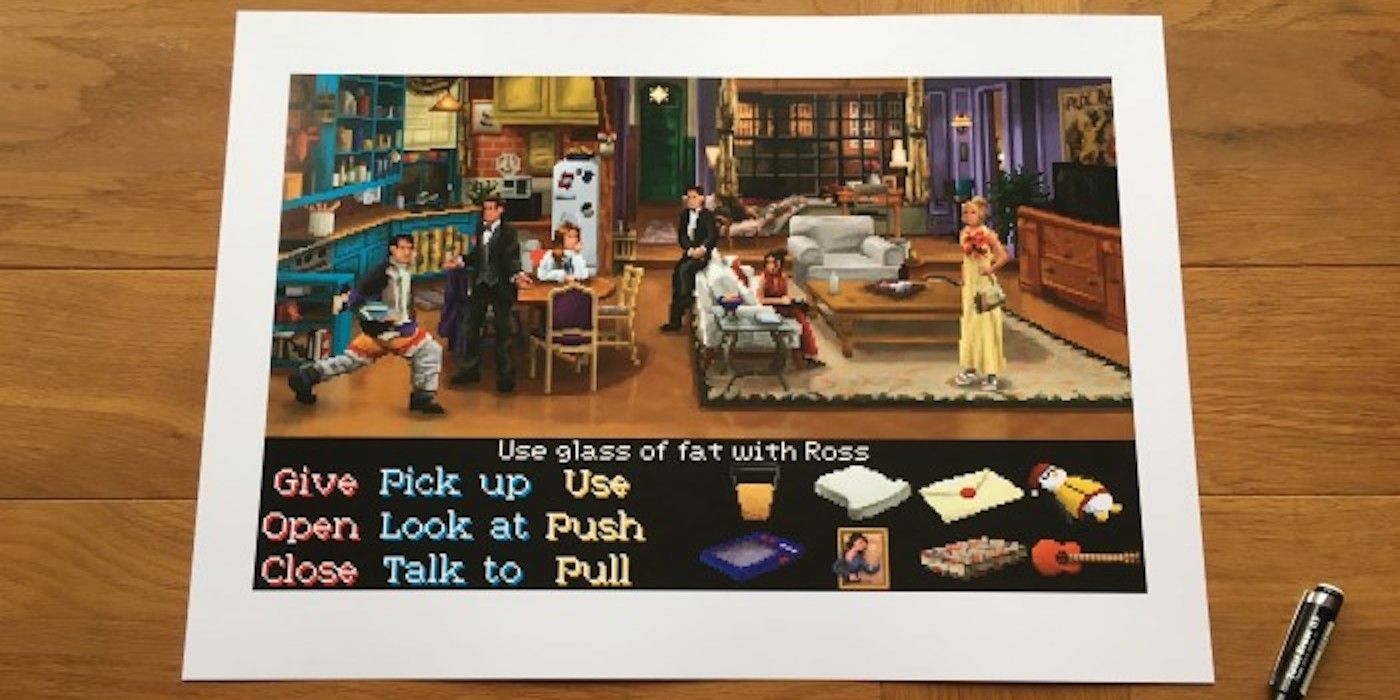 Artist Gives Breaking Bad & Friends A Point-And-Click Game Makeover