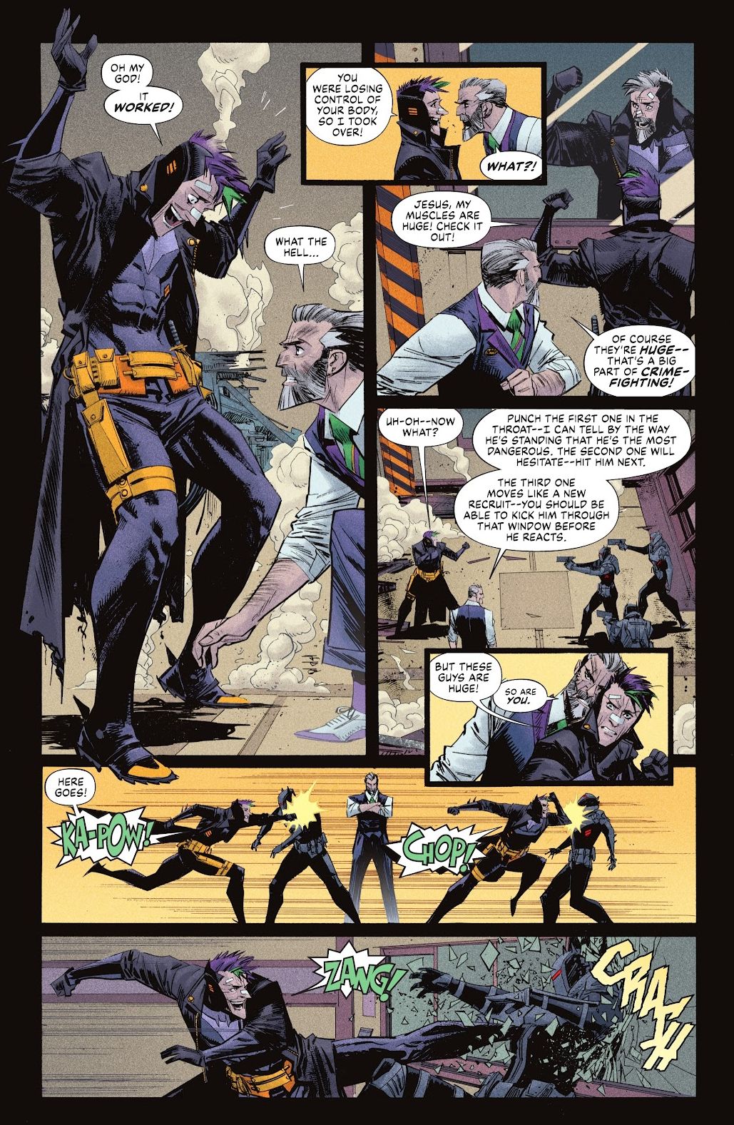 Batman Beyond's 'Batman Who Laughs' is Incredibly Wholesome
