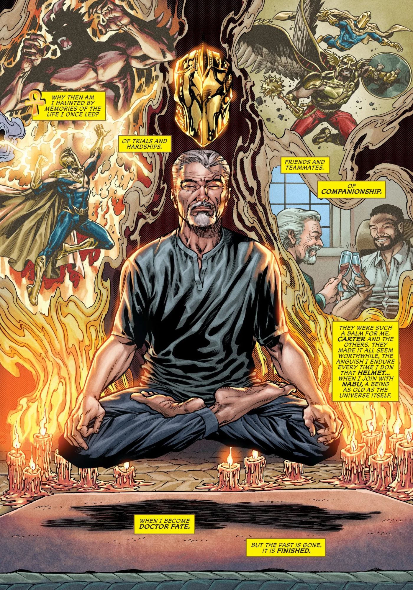 Black Adam: Doctor Fate's DCEU Tower of Fate Officially Revealed