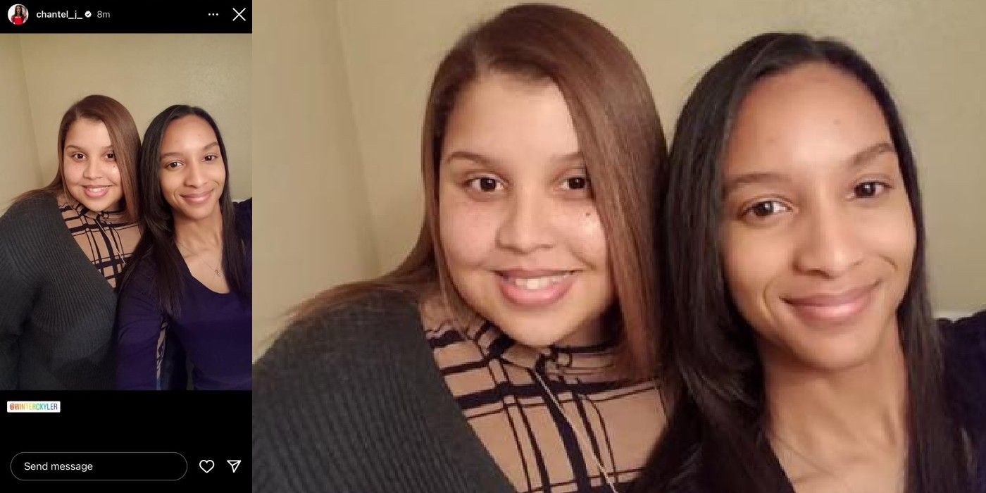 90 Day Fiancé: Chantel Reveals Rare No-Makeup Photo With Winter