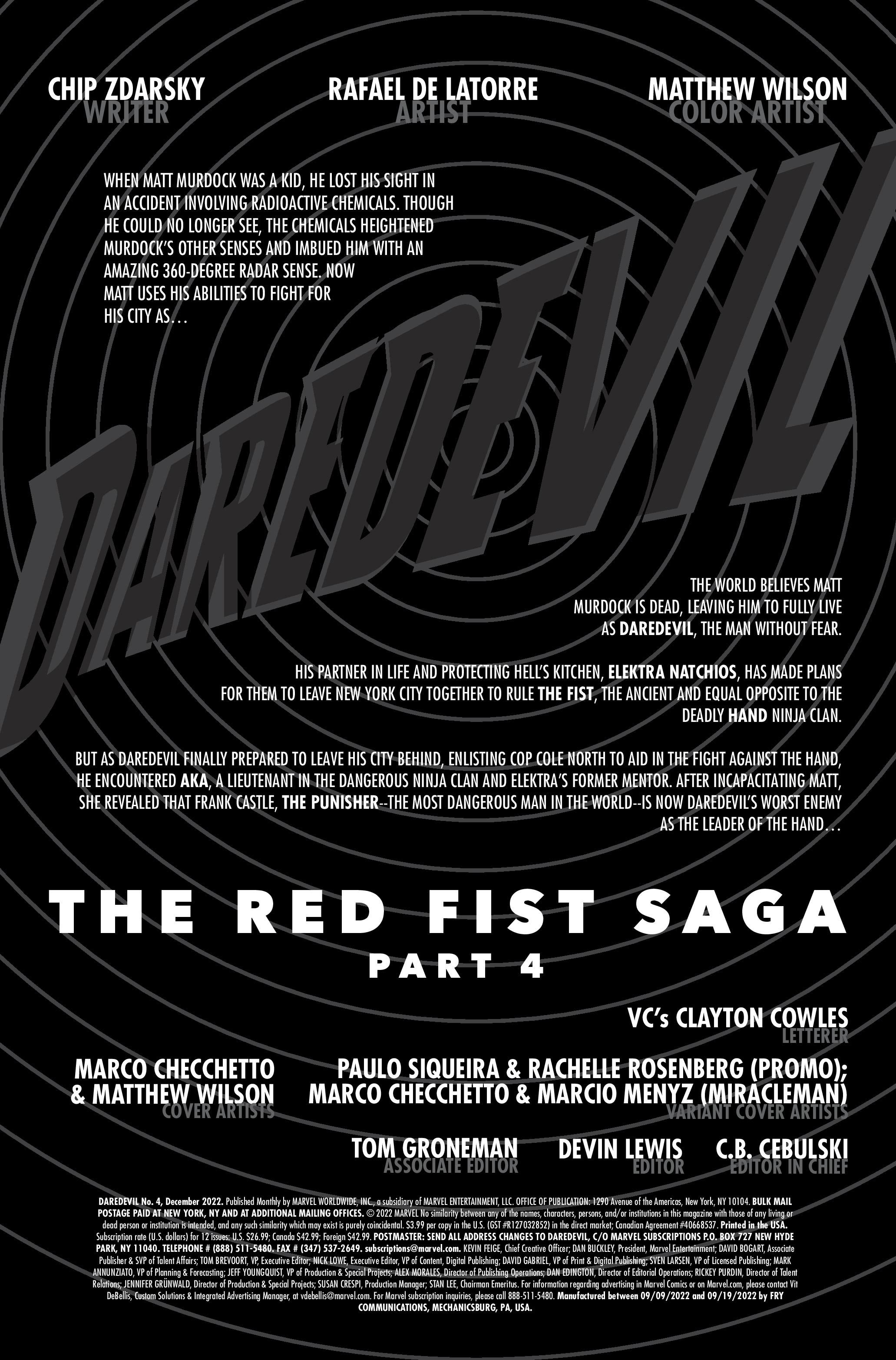 Daredevil's Ninja Feud Begins With Insane Zombie Action