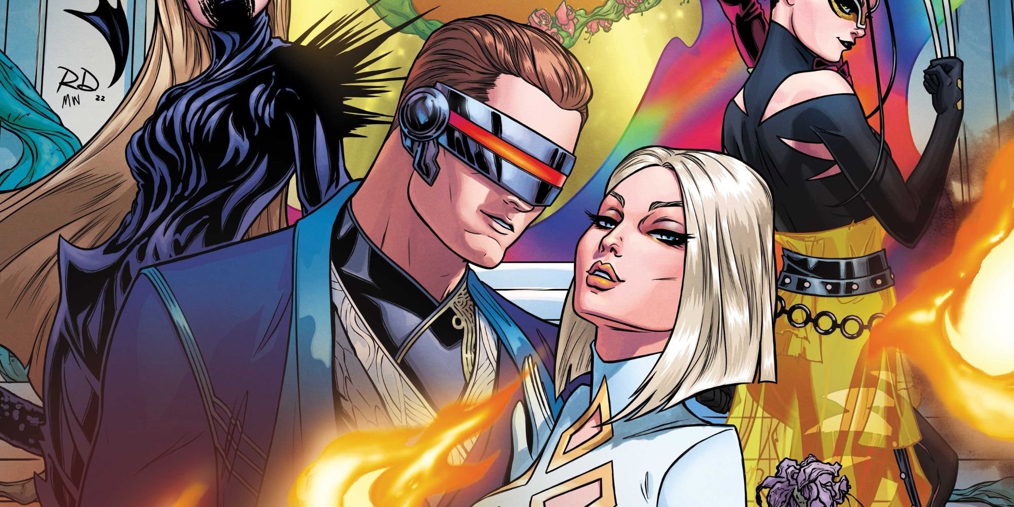 Emma Frost E Jean Grey Si Baciano