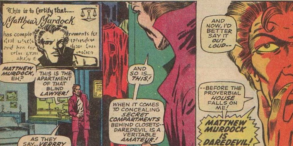10 Best "Matt Murdock Is Daredevil" Reveals In The Comics