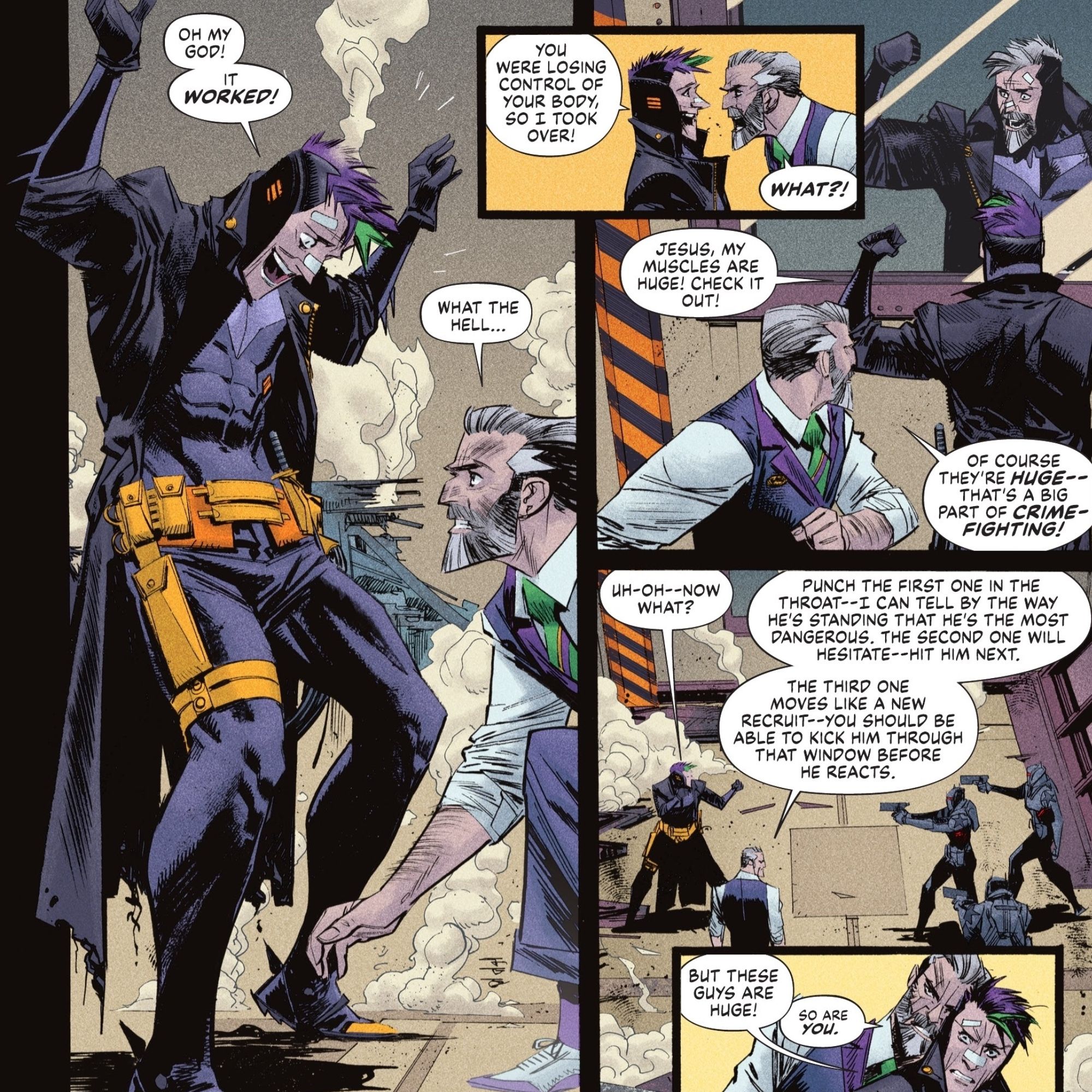 Batman's Latest Form Is A Jokerized Moon Knight