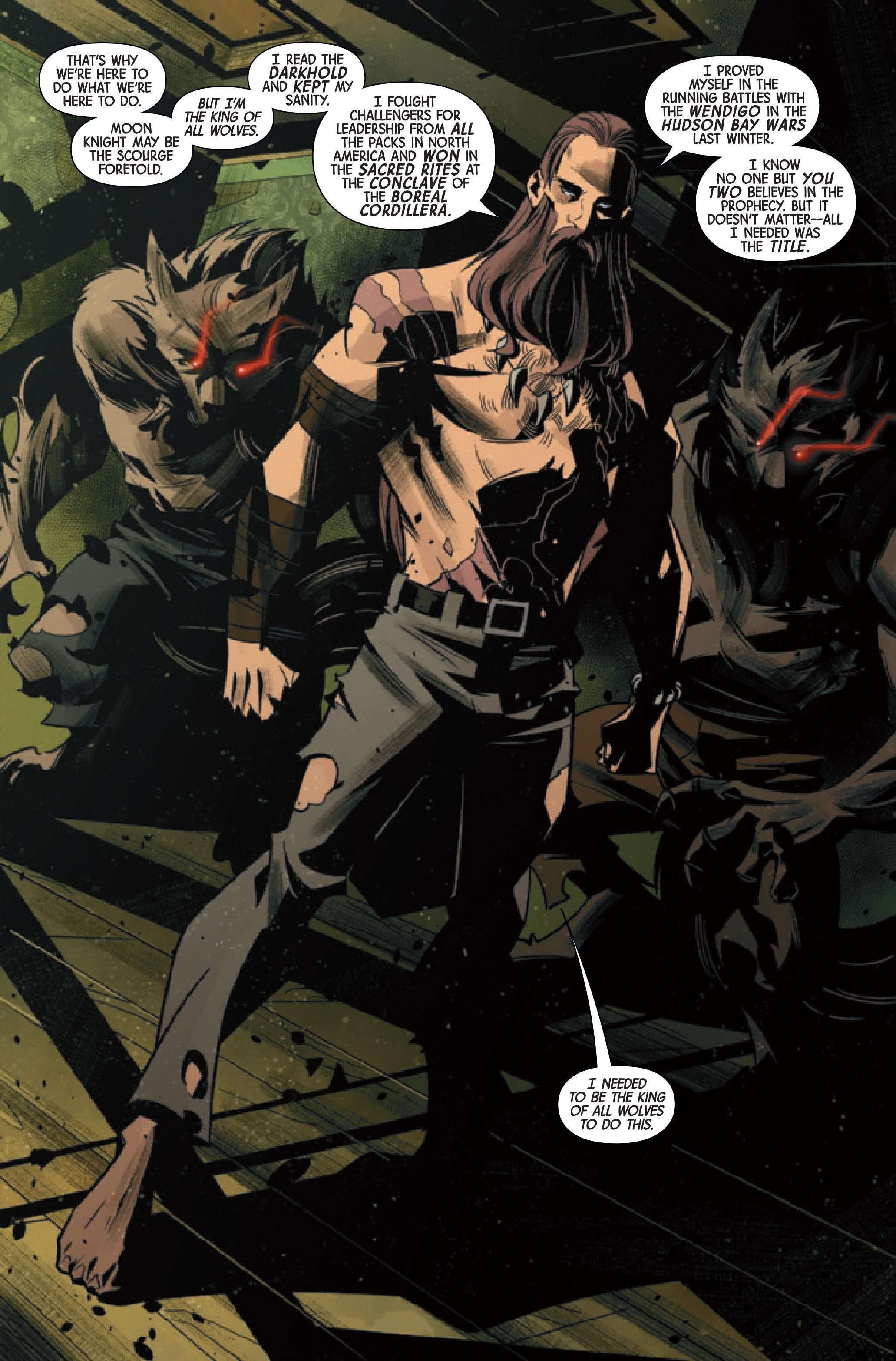 Moon Knight Finally Faces Werewolf by Night's Ultimate Form