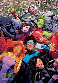 Nightwing s Teen Titans Are All Grown Up In Perfect Team Art