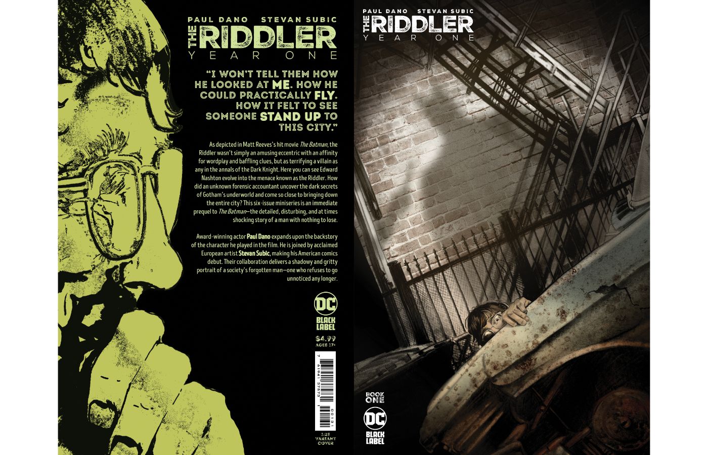 Paul Dano Interview - Riddler: Year One