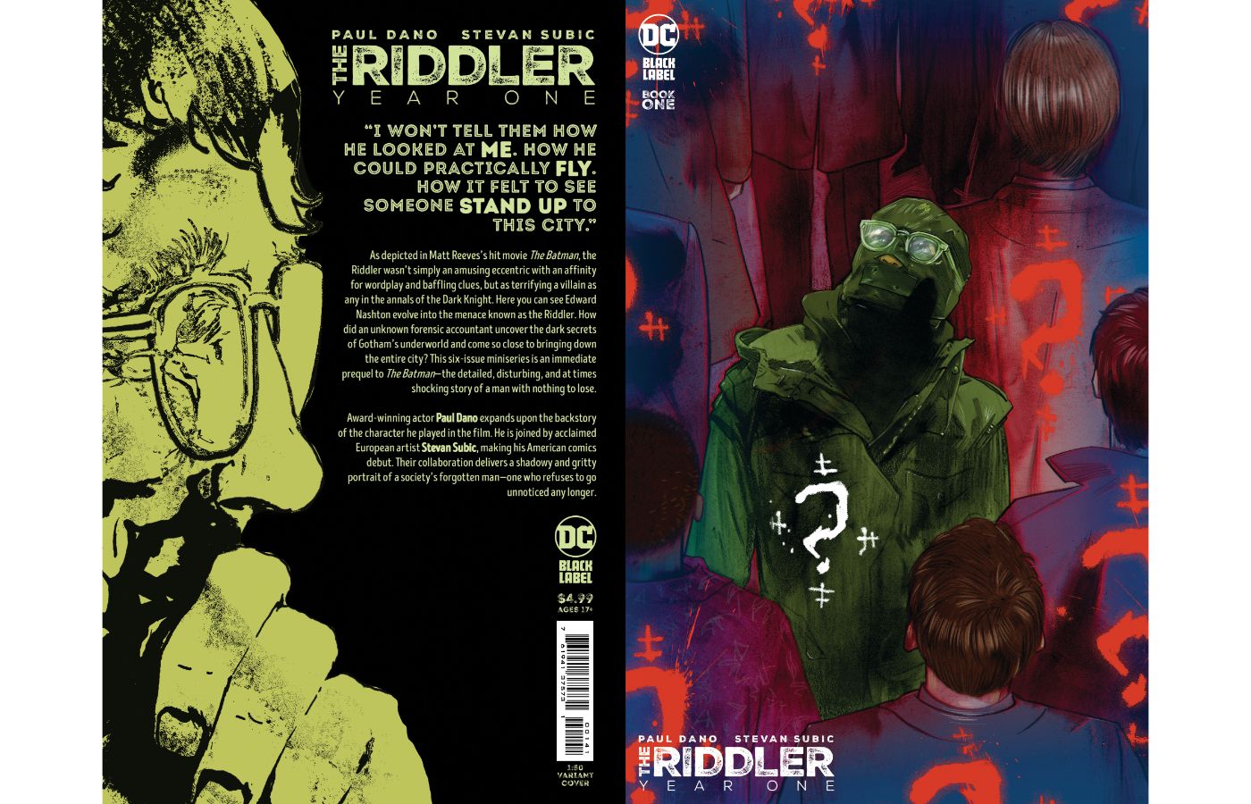 Paul Dano Interview - Riddler: Year One