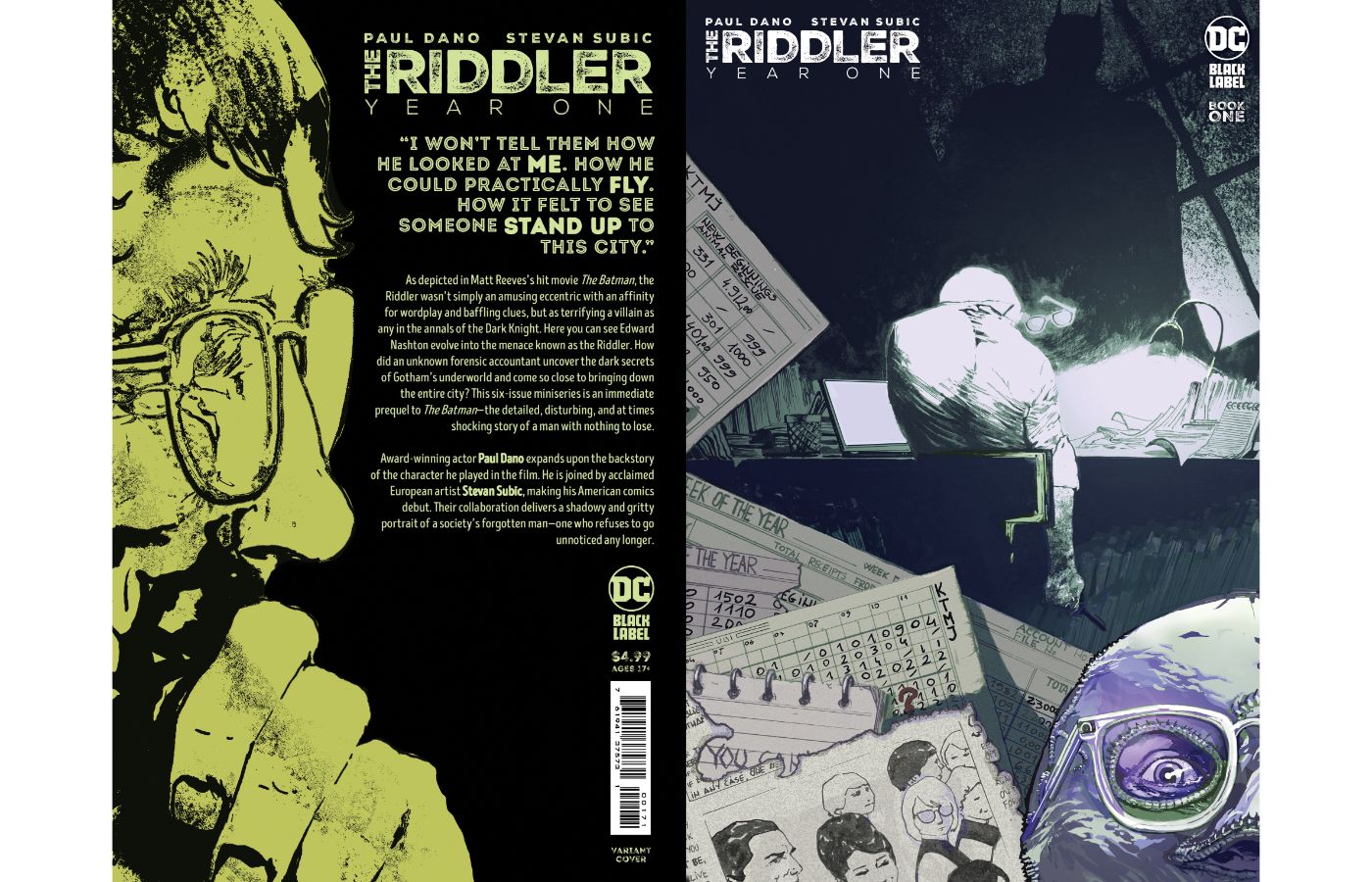 Paul Dano Interview - Riddler: Year One