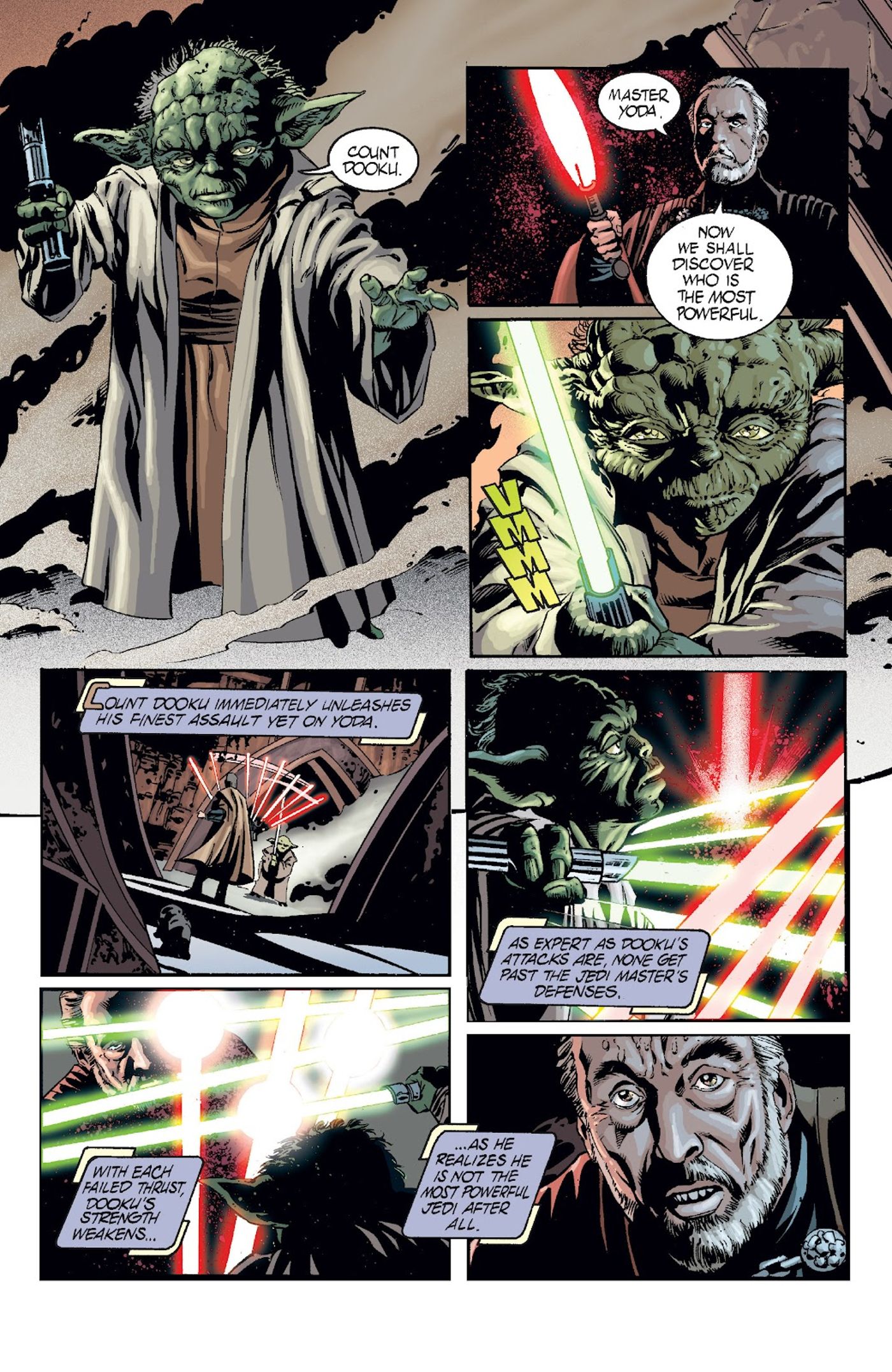 Star Wars' Alternate Yoda vs Dooku Duel Is a Window Into Movie Changes