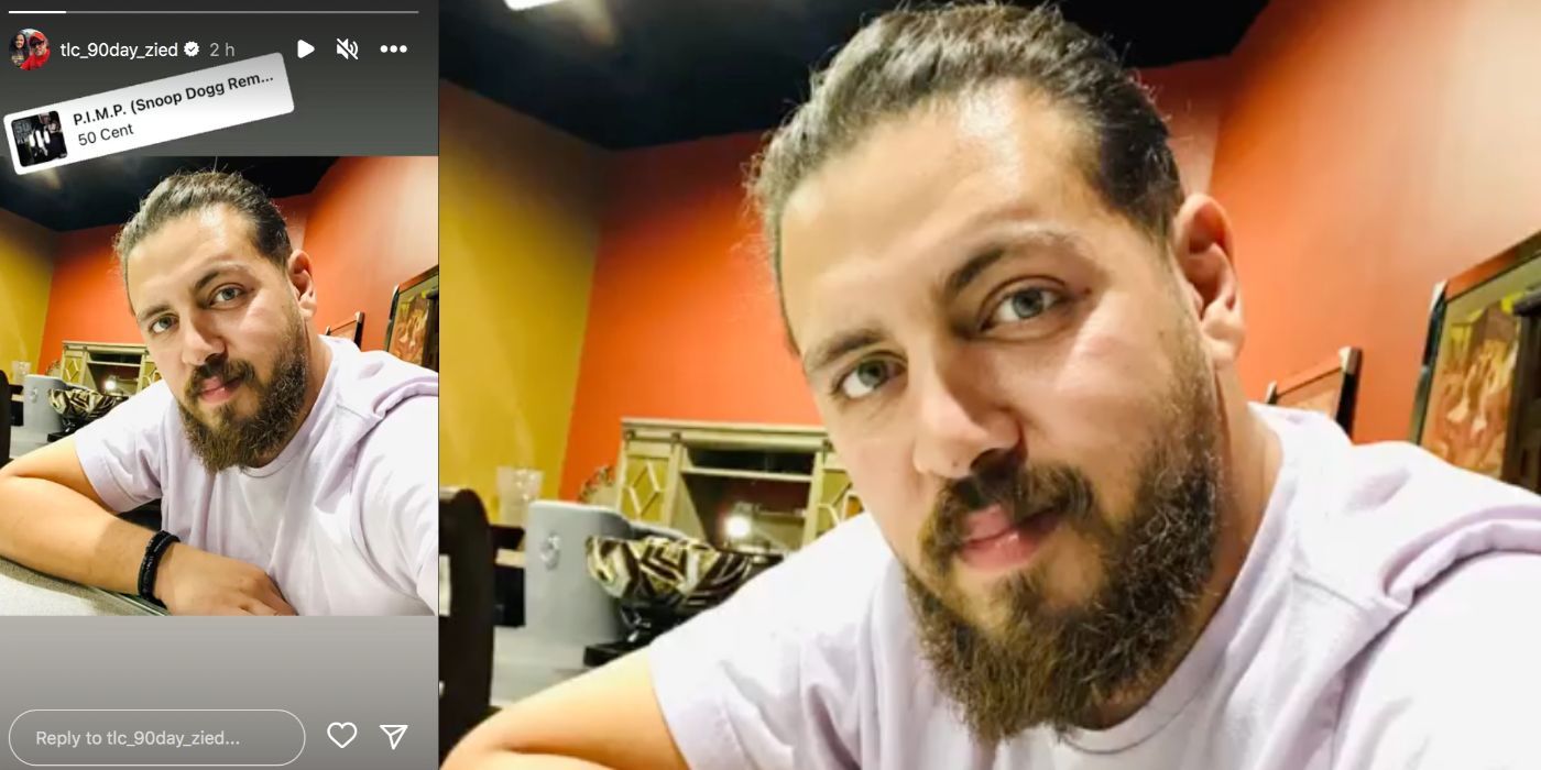 90 Day Fiancé: Zied Looks Very Different In New Scruffy Beard Look