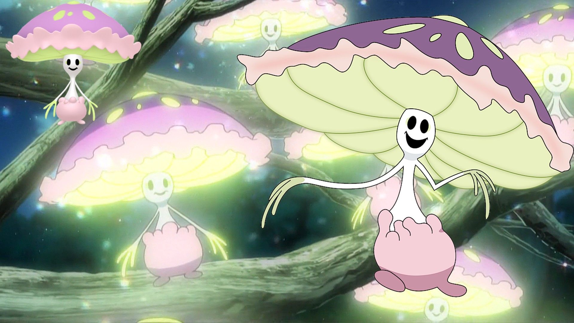 Every Mushroom Pokémon (& Why Amoonguss Is Your Favorite)