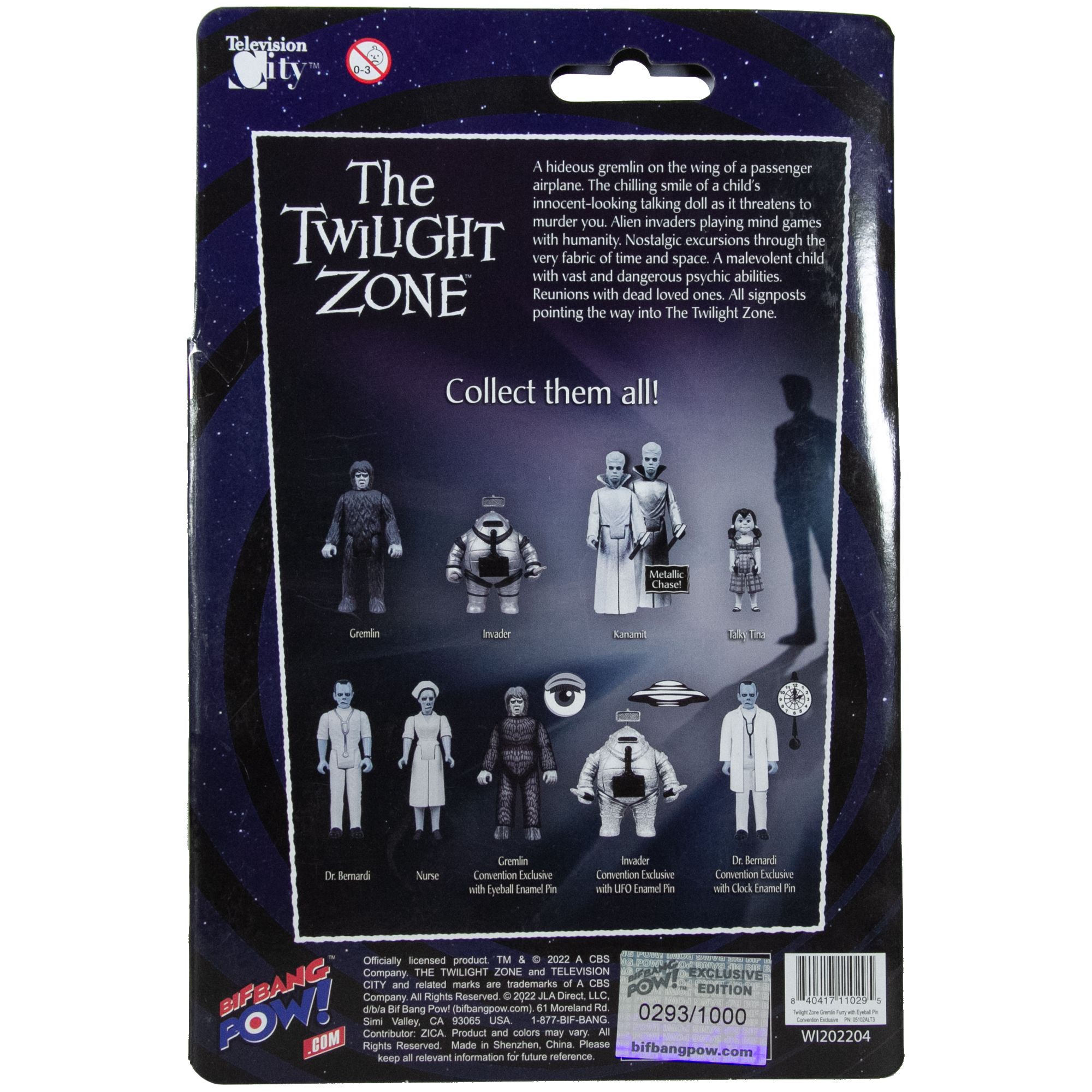 The Twilight Zone: NYCC Exclusives Available At Entertainment Earth