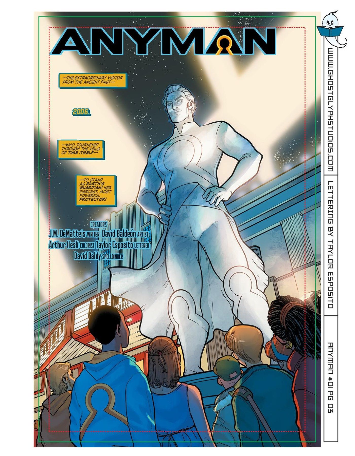 Exclusive: ANYMAN By J.M. DeMatteis Adds Mysterious Twist to Superhero Mythos