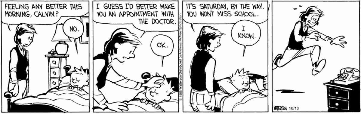 10 Most Emotionally Devastating Calvin And Hobbes Comics