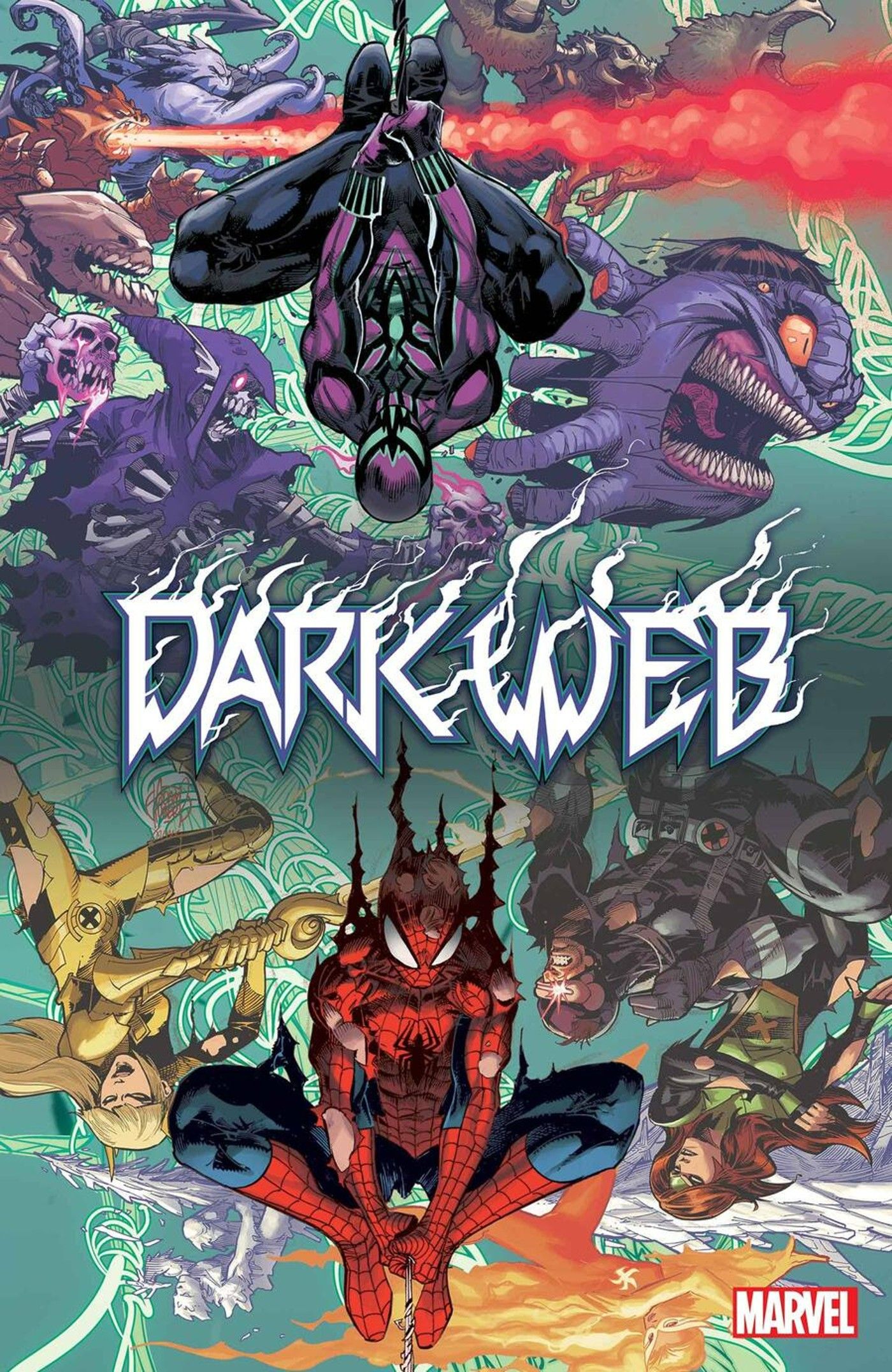 Spider-Man's Sinister Six Get An Insidious Makeover in Dark Web Cover Art