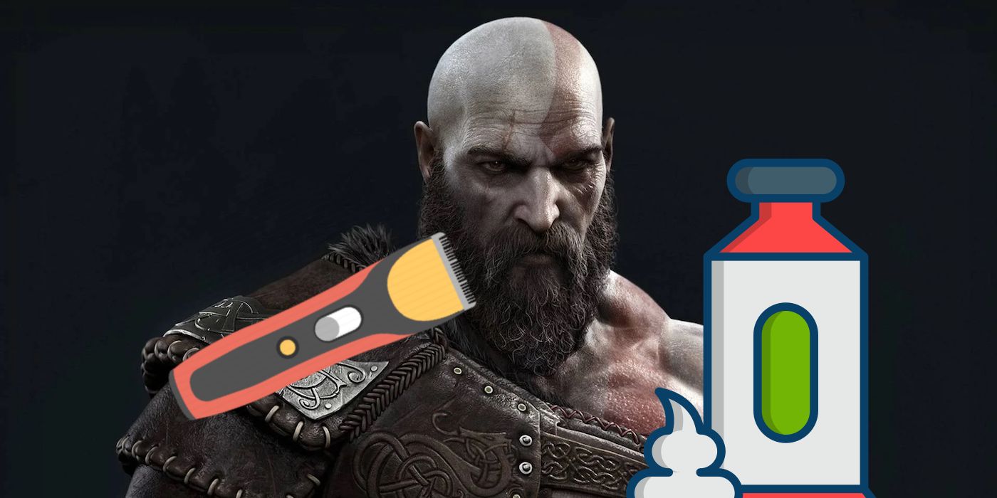 God of War Ragnarök Without Kratos' Beard Is Incredibly Cursed