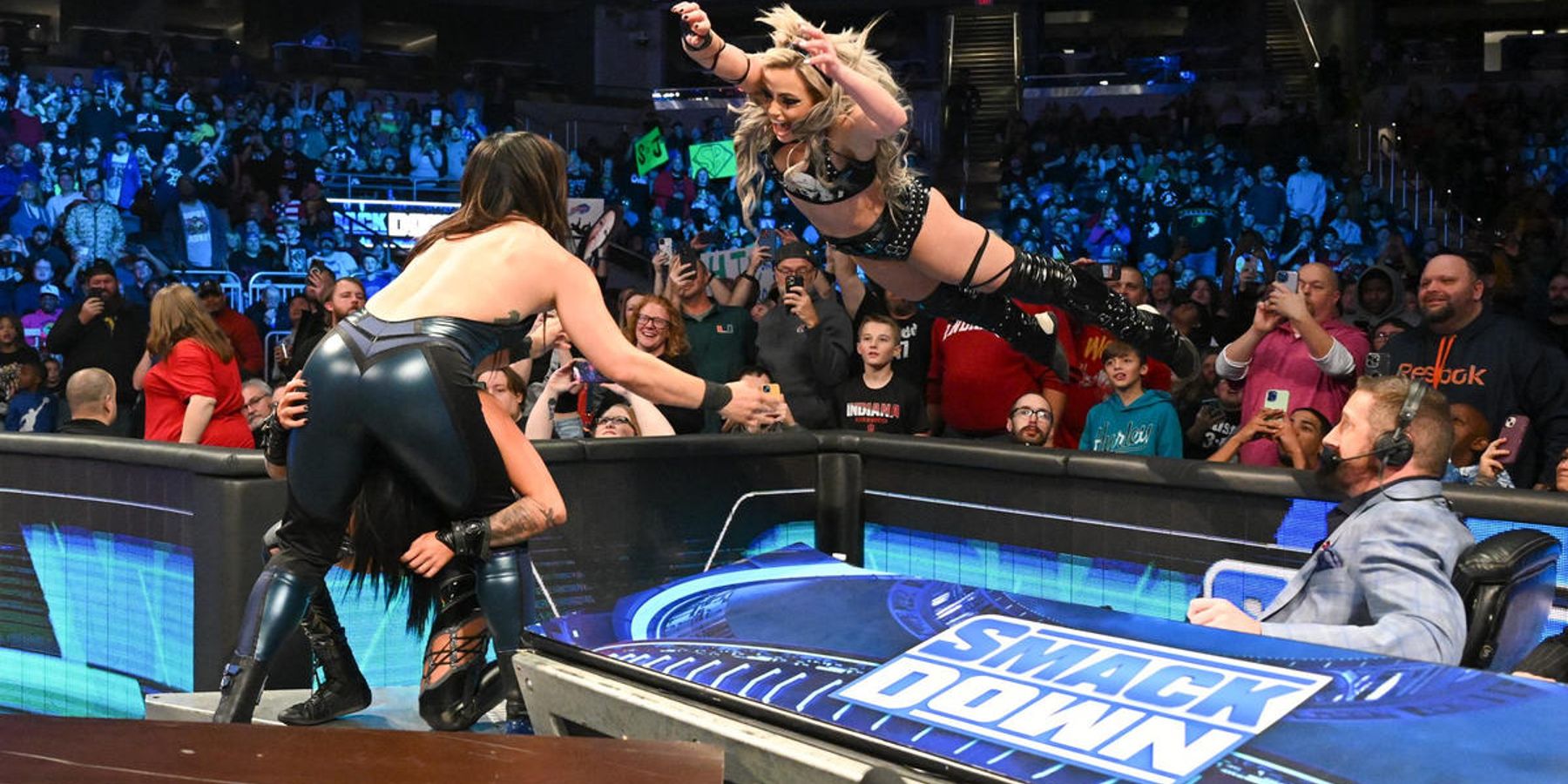 Liv Morgan Didn't Botch Table Spot During 6-Pack Challenge On SmackDown