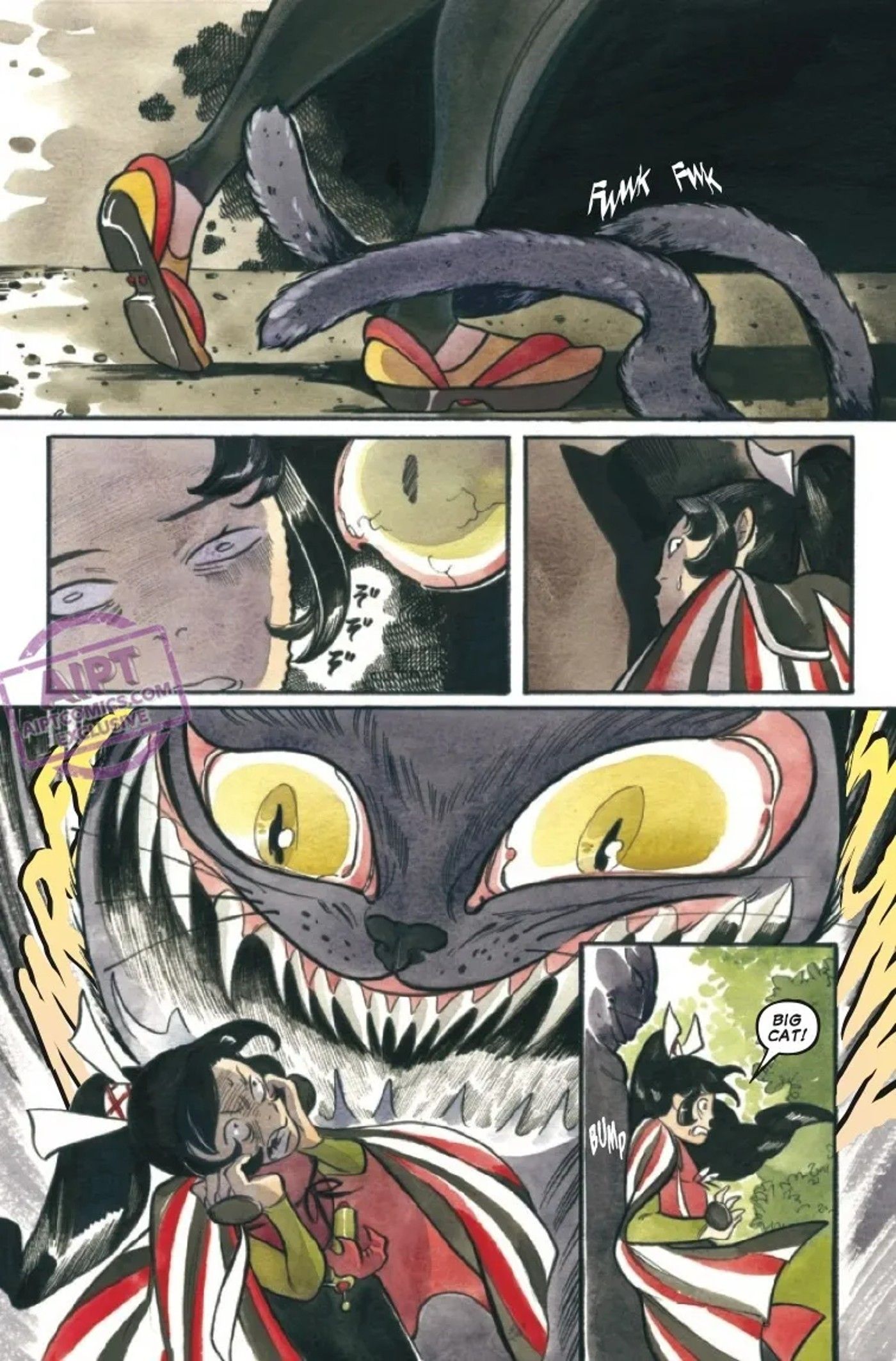 Black Panther Is Ferocious In Latest Look At Peach Momoko's Demon Wars