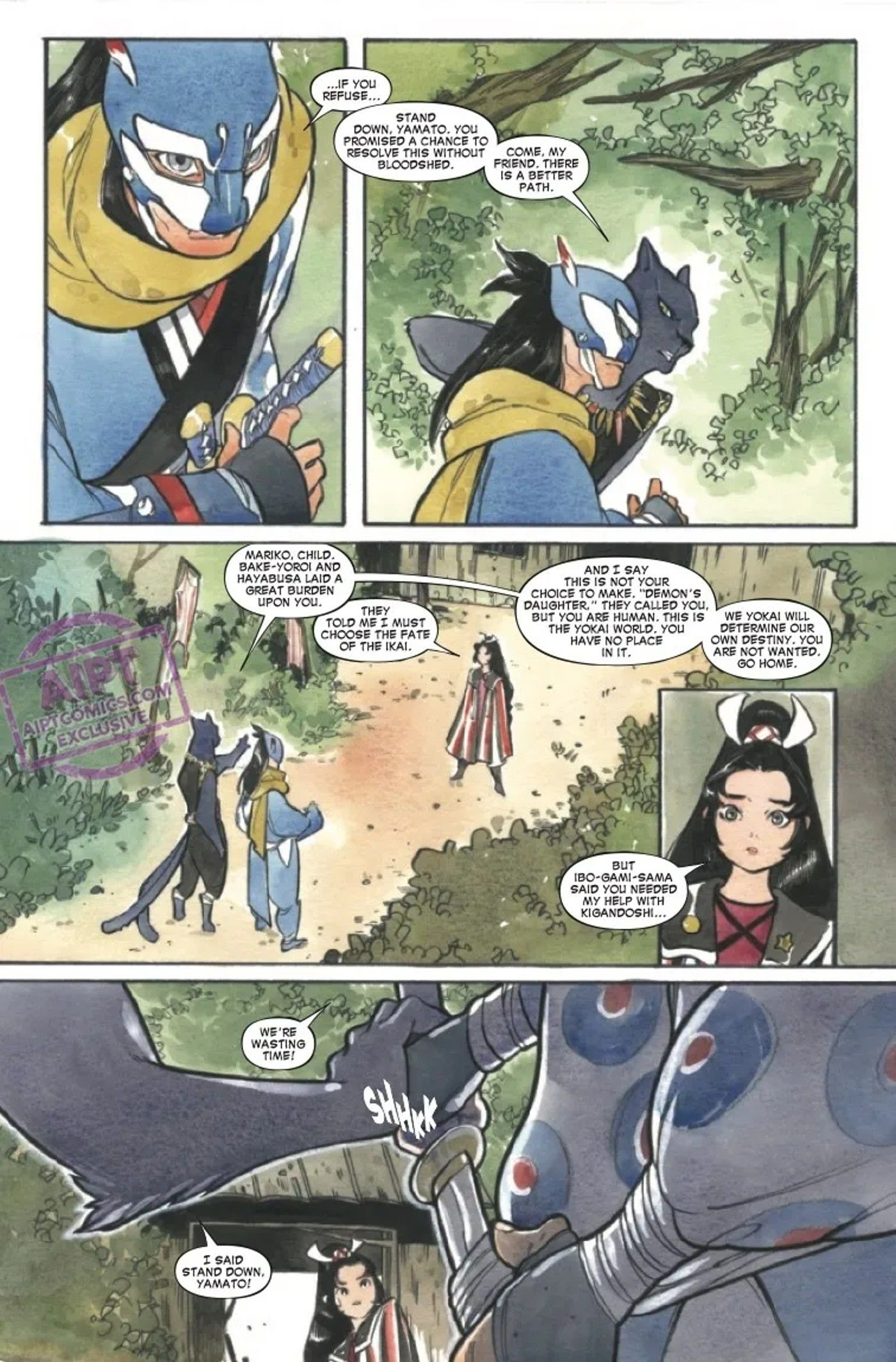 Black Panther Is Ferocious In Latest Look At Peach Momoko's Demon Wars