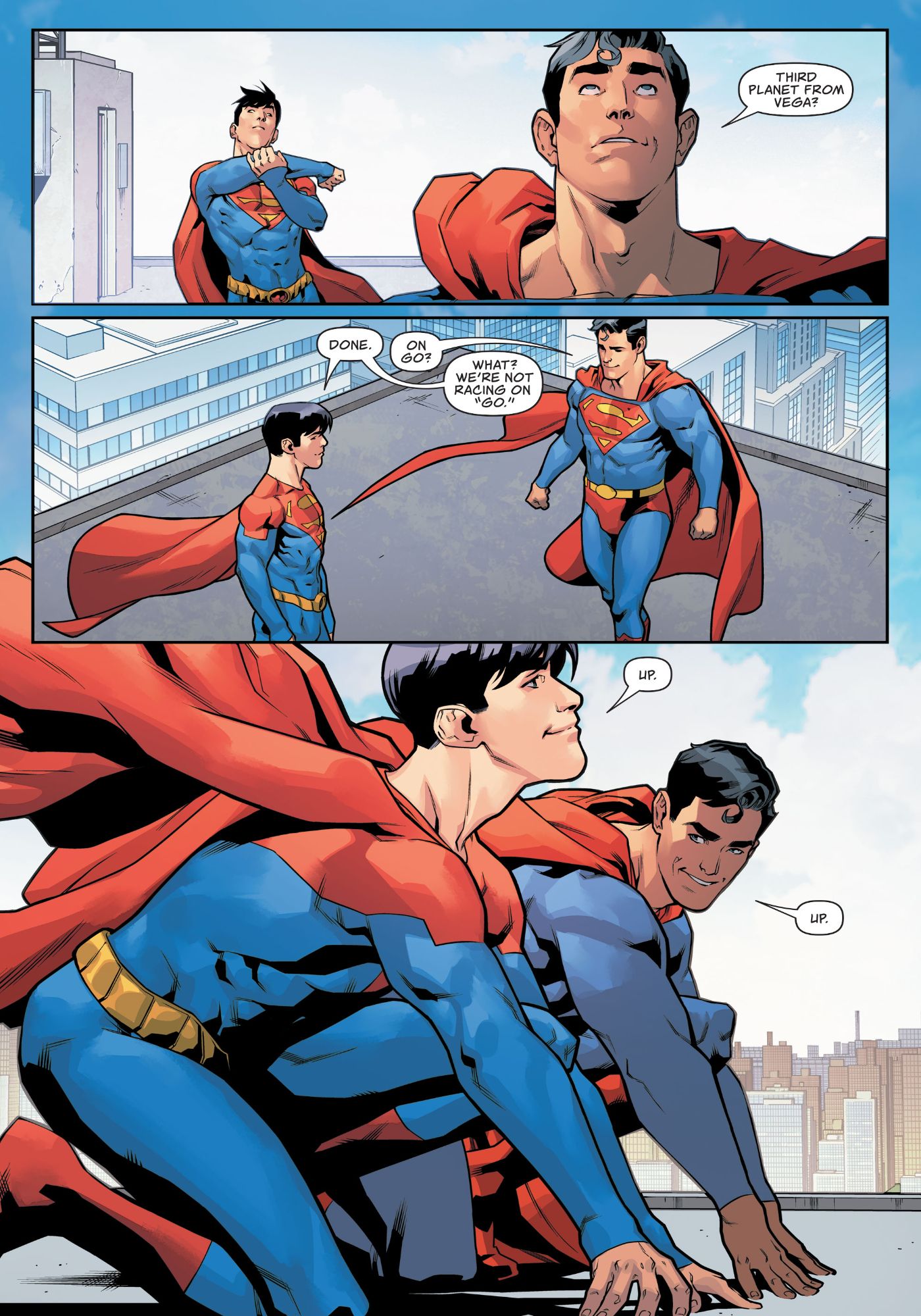 DC's Newest Superman Race Proves Which Man of Steel Is Faster