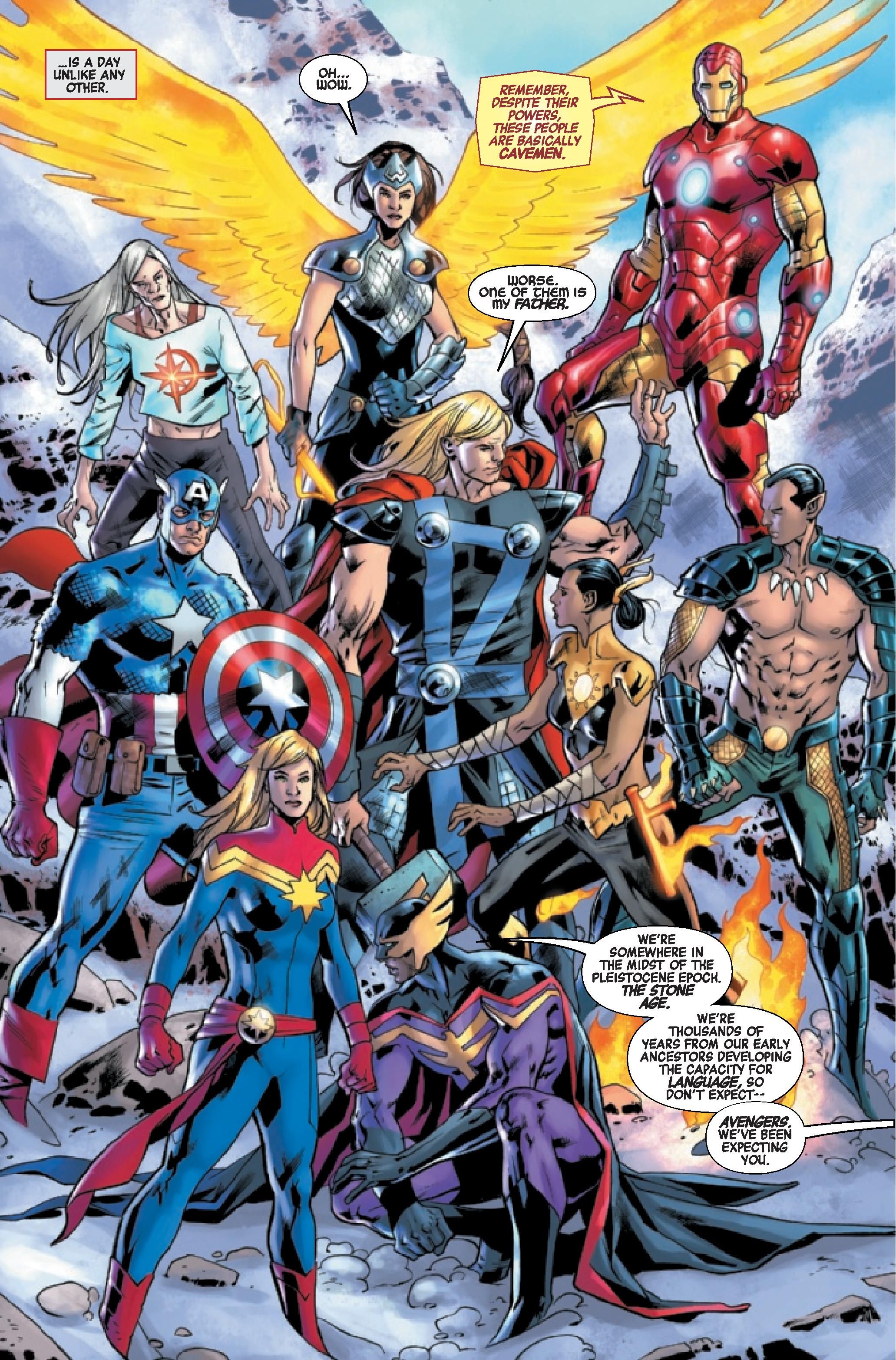 Marvel's Ancient & Modern Avengers Collide In One God-Tier Roster