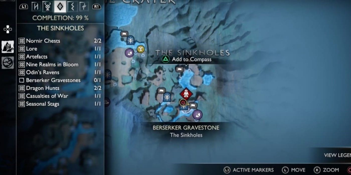 God of War Ragnarök: All 10 Berserker Gravestones & Where To Find Them