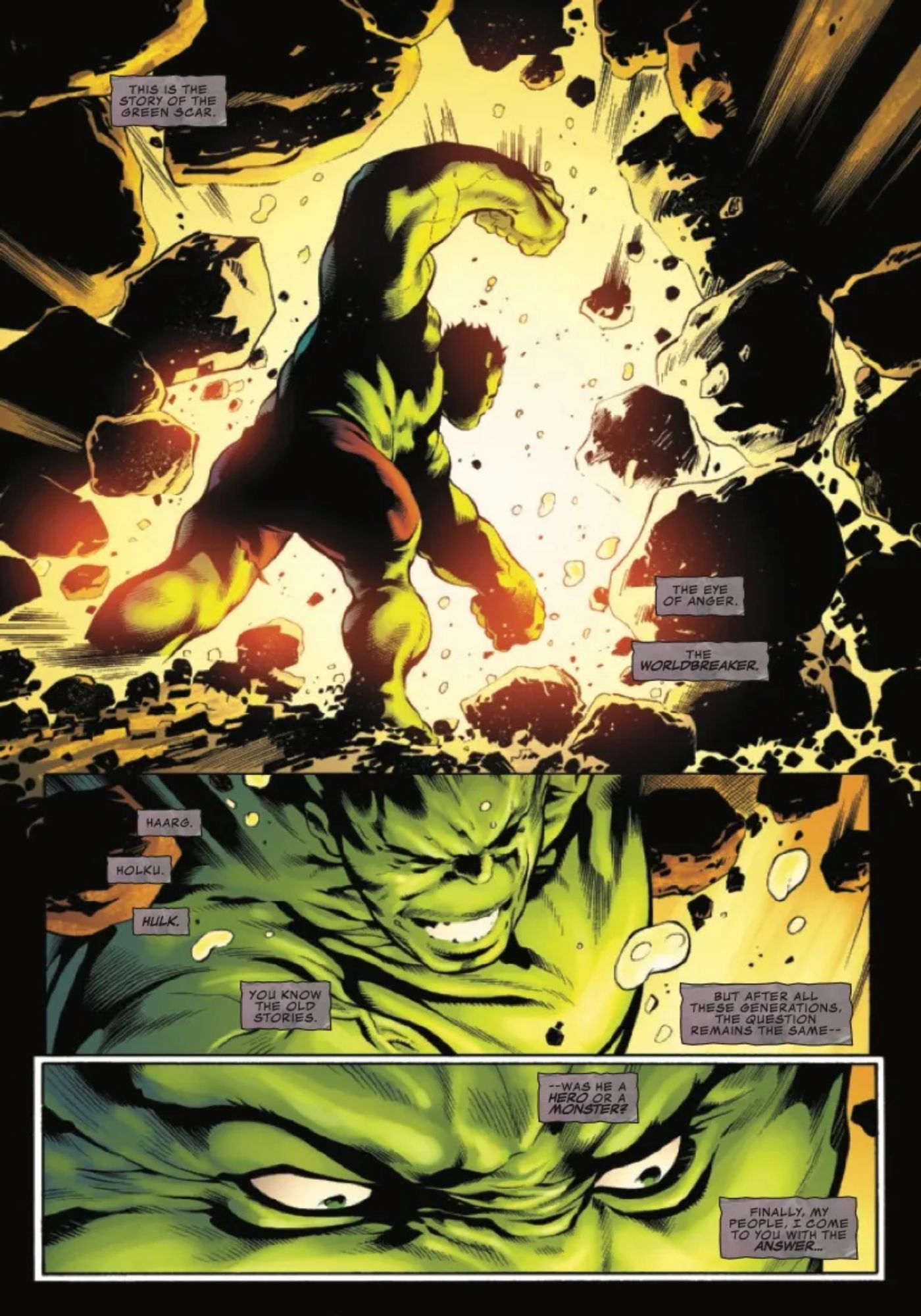 Marvel Answers the Ultimate Question in All Hulk Lore