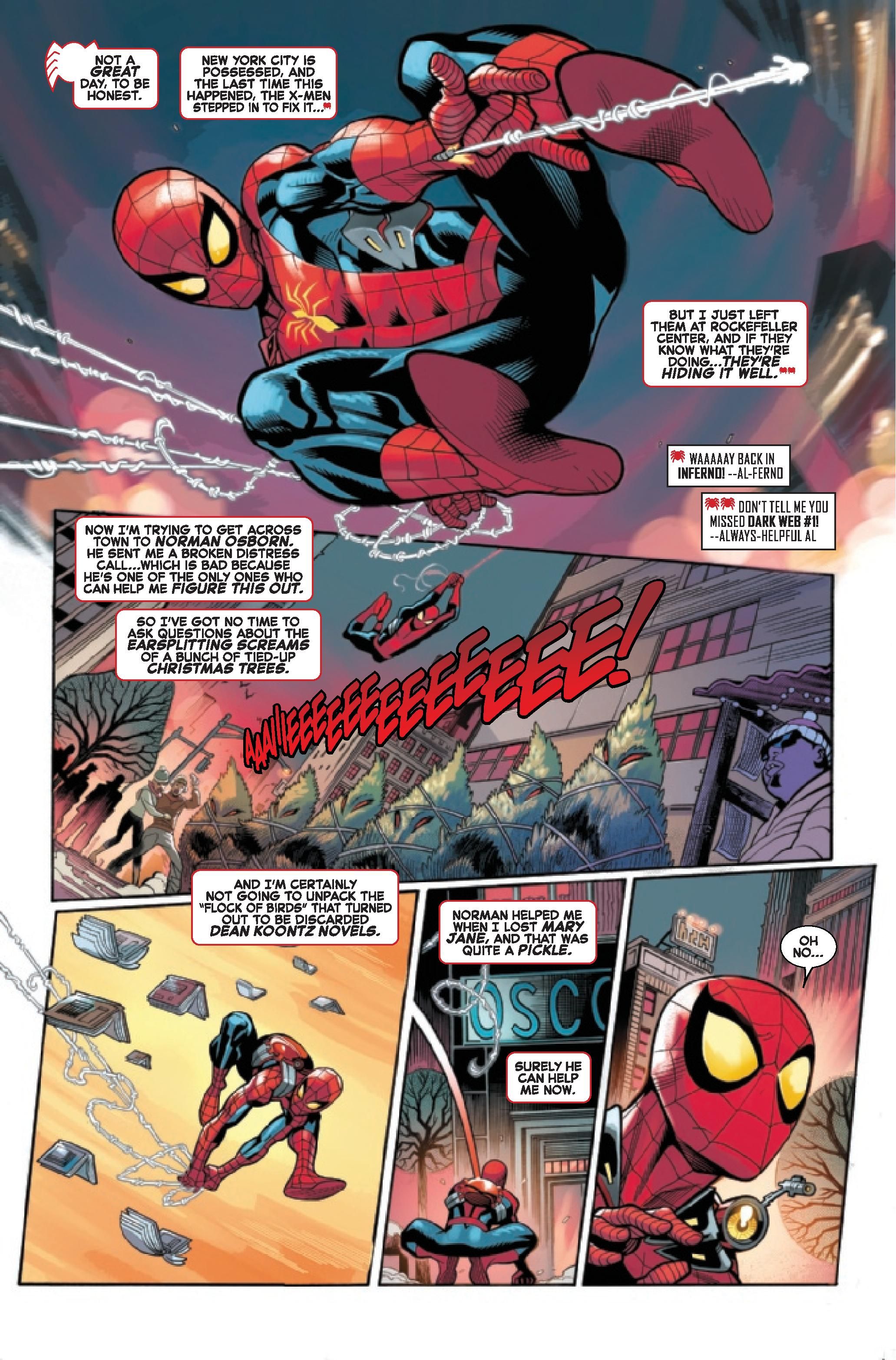 Spider-Man's Evil Clone Chasm Finally Reveals Himself to Peter