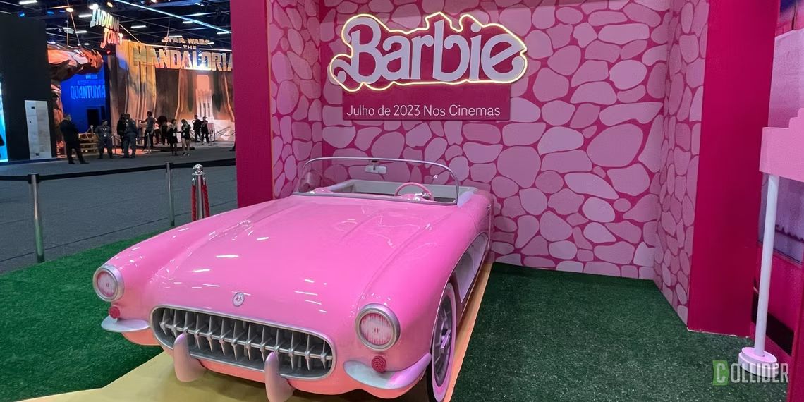 Barbie Movie Display Lets Fans Step Into Her Pink Plastic World