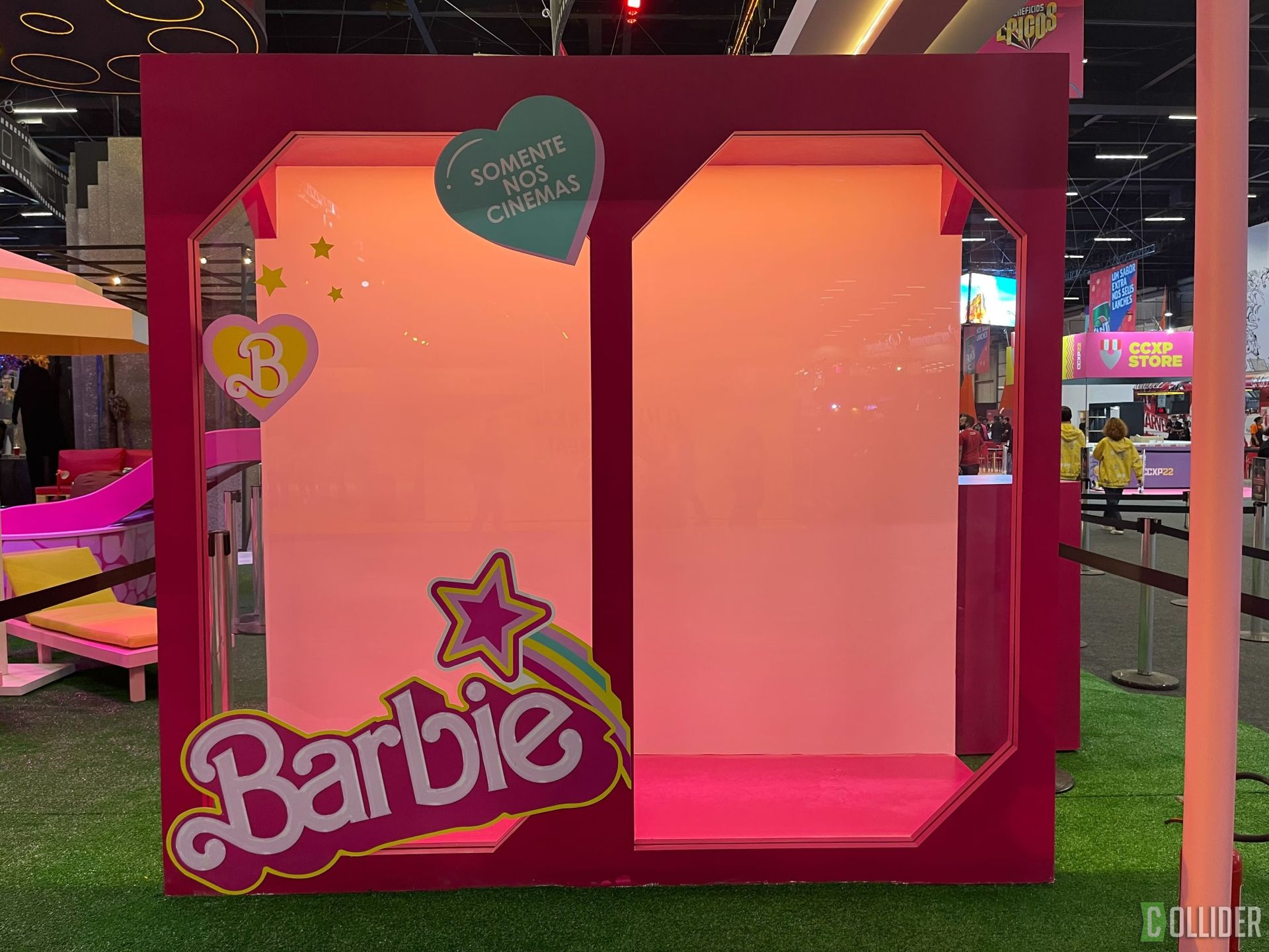 Barbie Movie Display Lets Fans Step Into Her Pink Plastic World